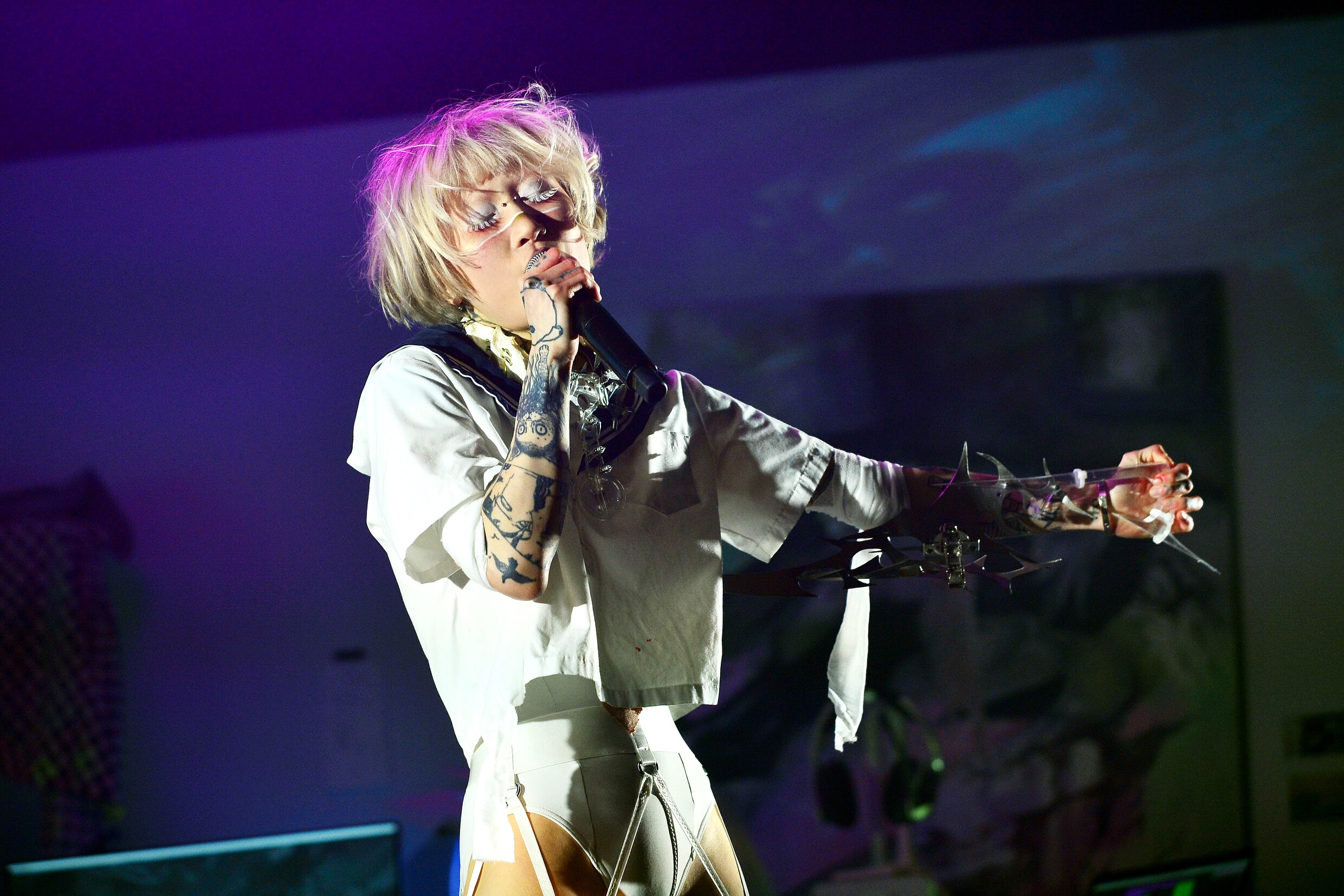 Yeule mist in de Melkweg een beetje de begeesterde overtuiging van een ...