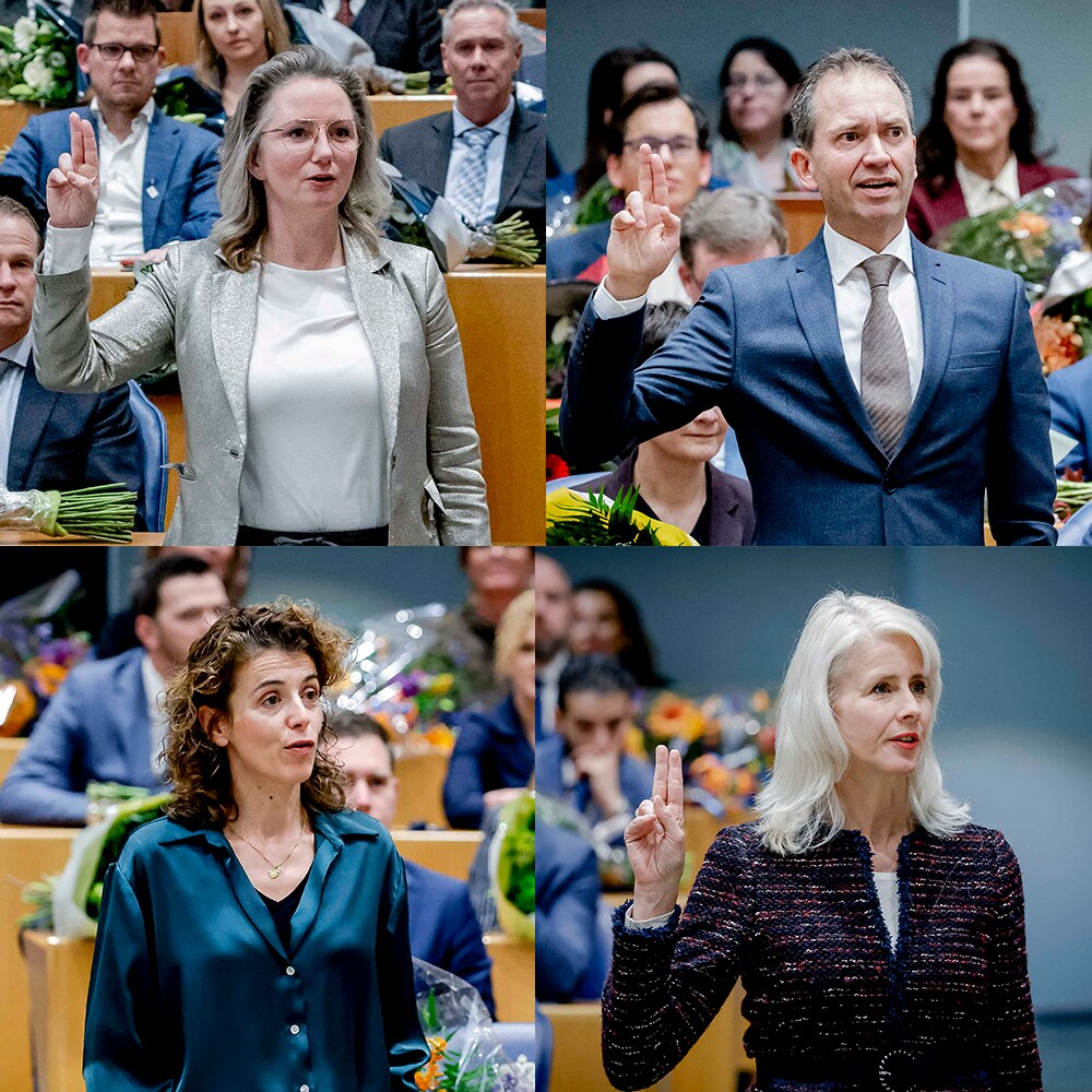 Vier fractieleiders moeten nu echt ‘aan de bak’ voor de formatie: wie ...