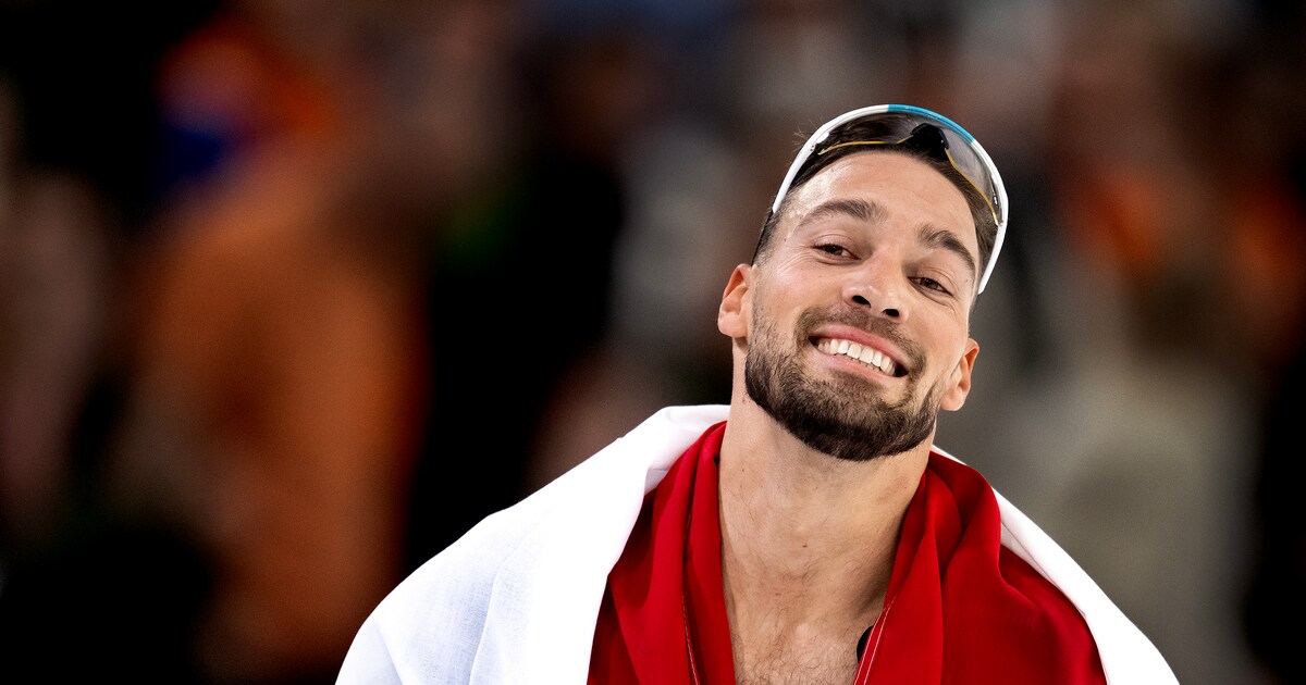 Kjeld Nuis pakt NK-titel op 1.500 meter in de stijl van Gianni Romme ...