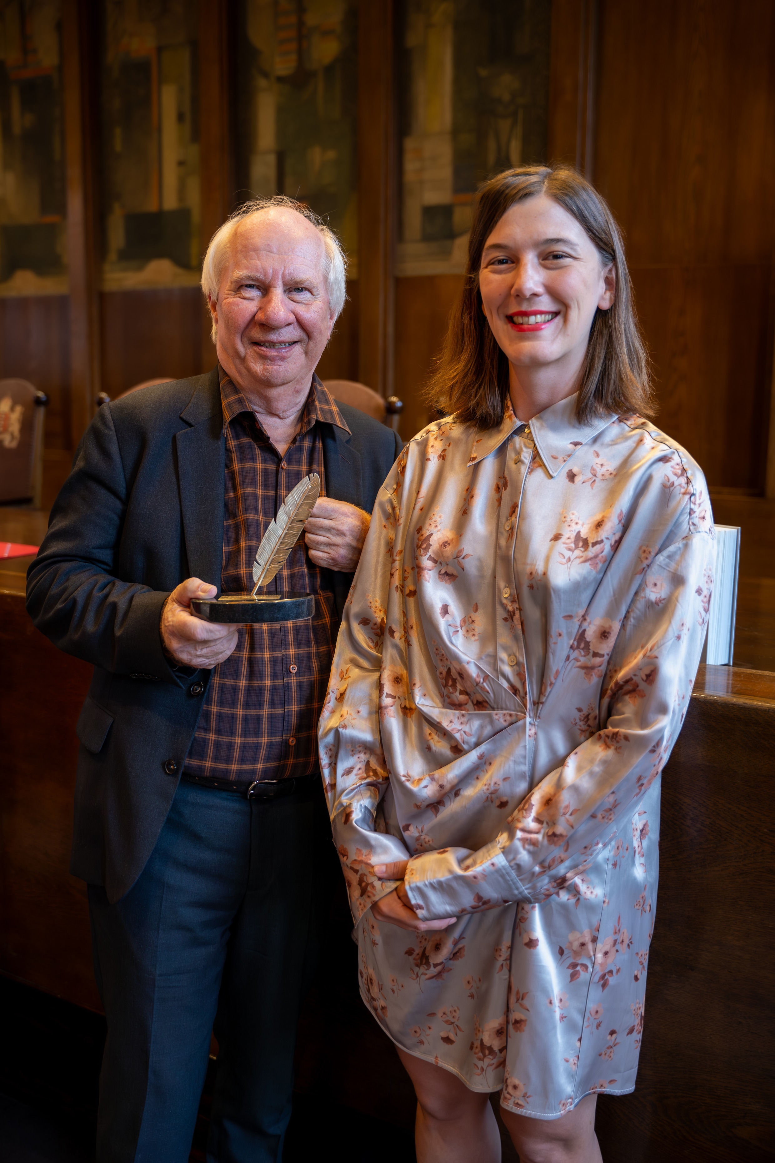 Prijswinnaars Jan Brokken en Charlotte Van den Broeck schreven mooie ...