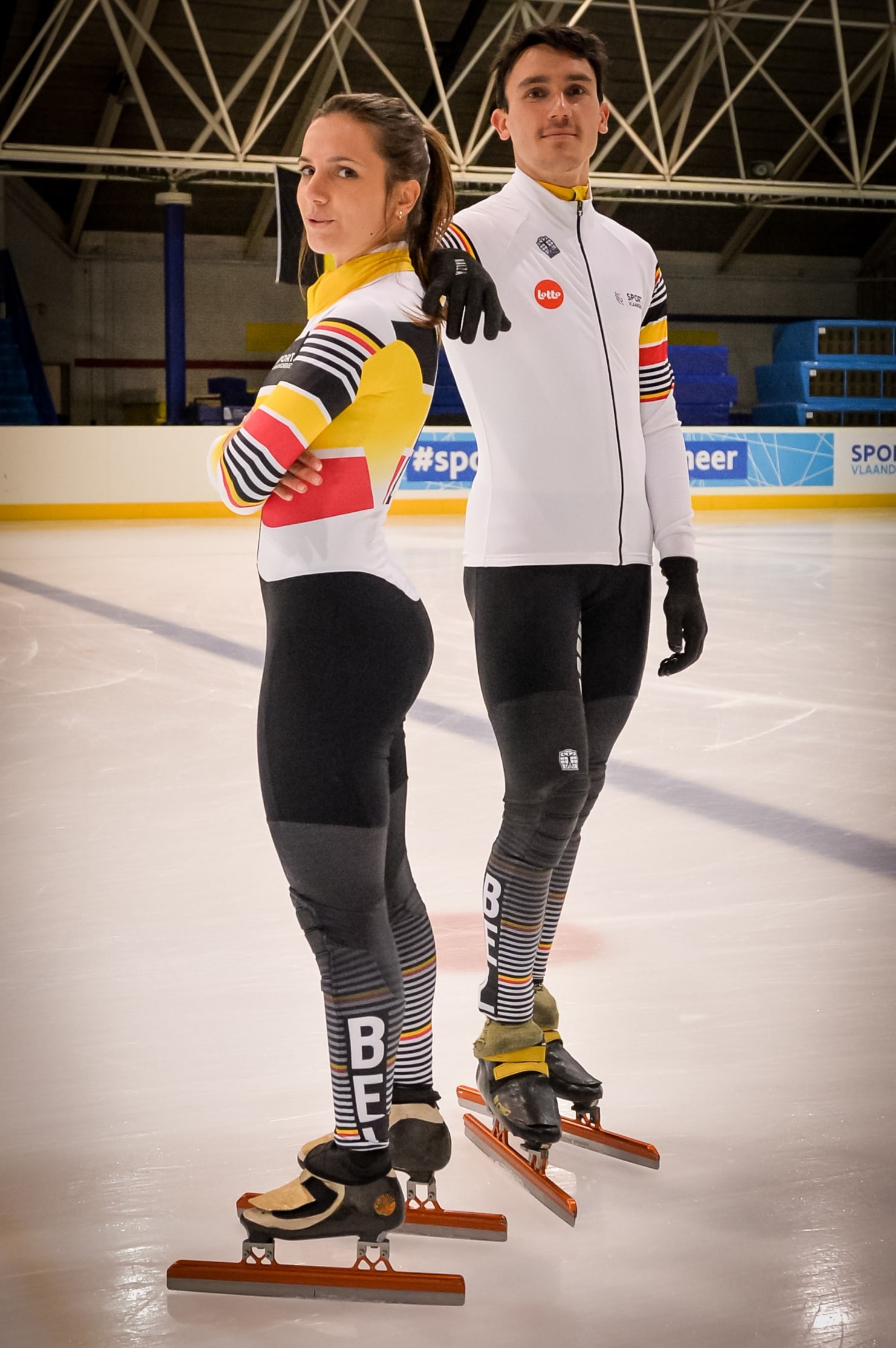 Belgische shorttrackers Hanne en Stijn Desmet zijn te goed voor ...
