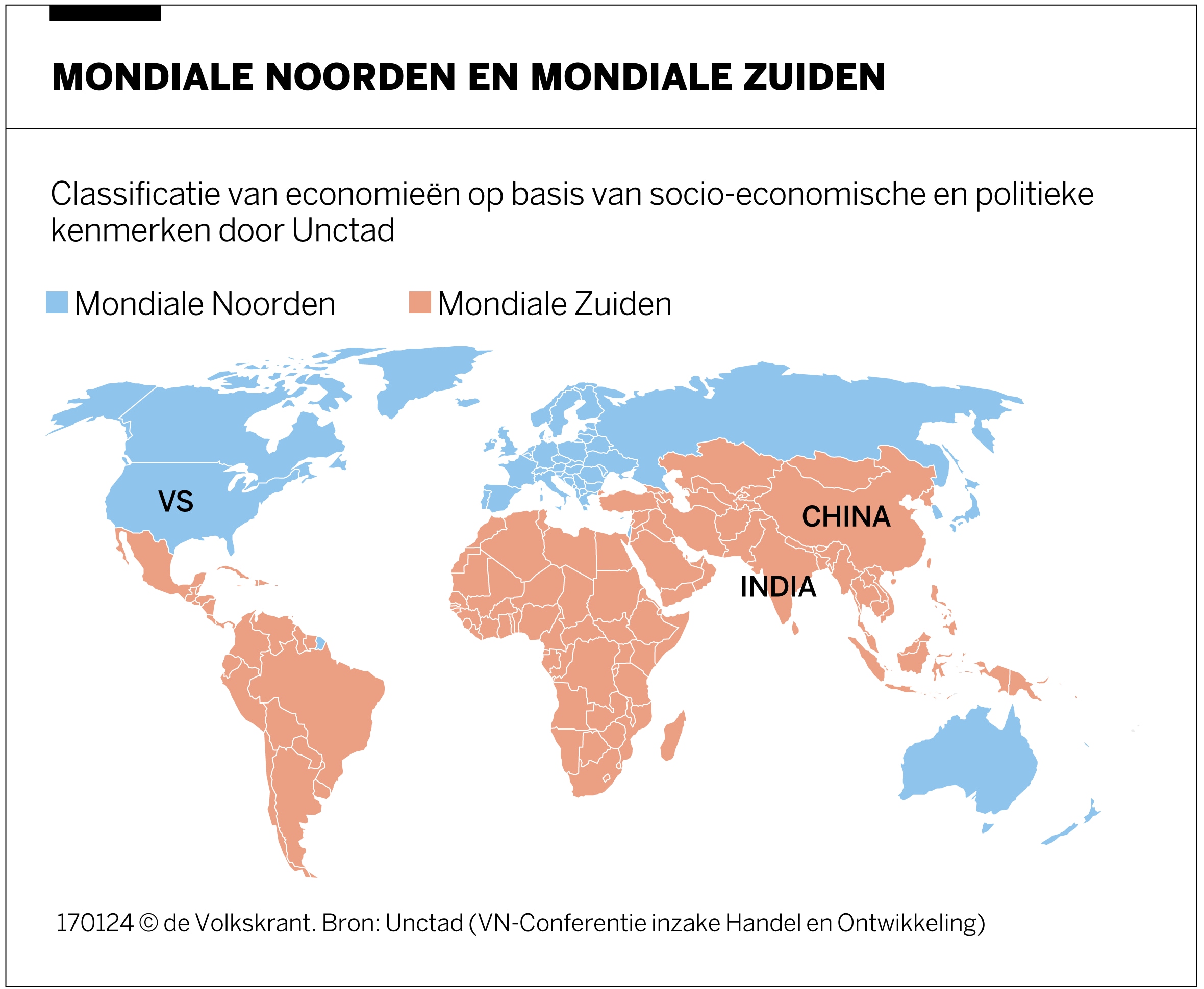 Het mondiale Zuiden heeft op het geopolitieke toneel zijn ...