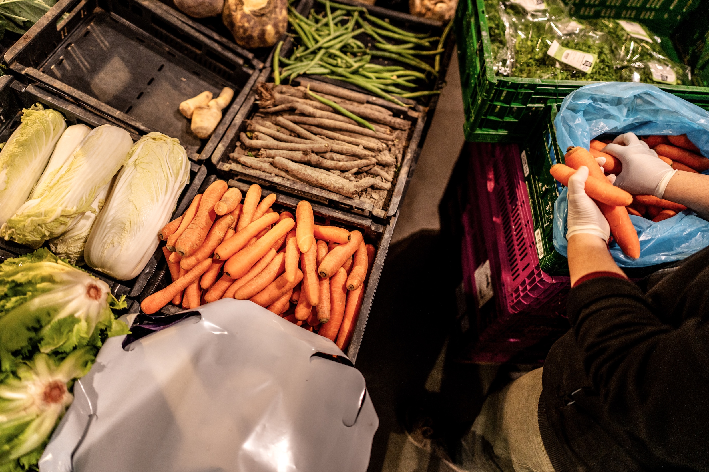 Schaf ‘biologisch’ af. Zet juist bij alle andere groenten en fruit ...