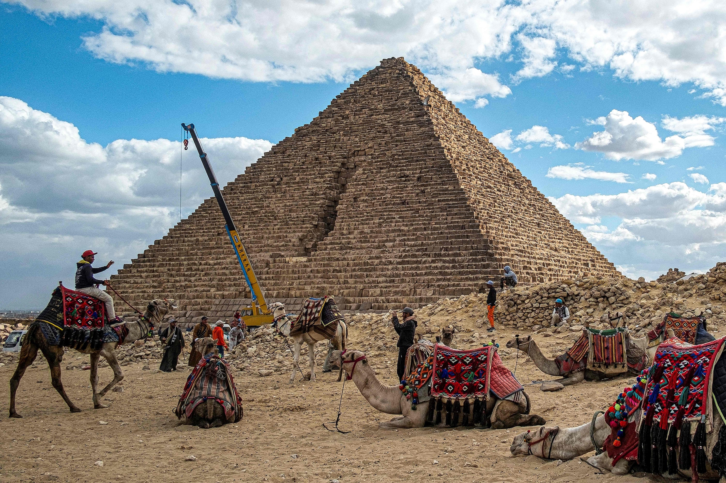 Archeologen vrezen dat Egyptische piramide ‘Disney-attractie’ wordt met ...