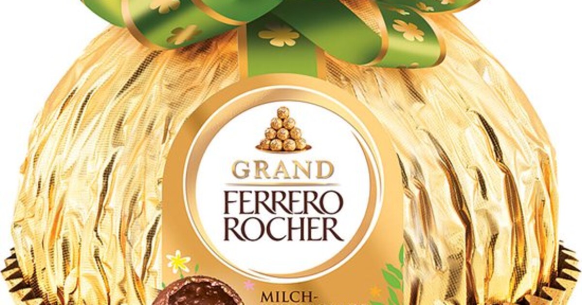 Ferrero Rocher zet in de supermarktschappenpaasoorlog zijn Grand ...