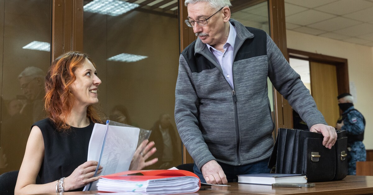 Bij het showproces tegen Oleg Orlov is bij voorbaat bewezen wat er bewezen moest worden – en dus ...