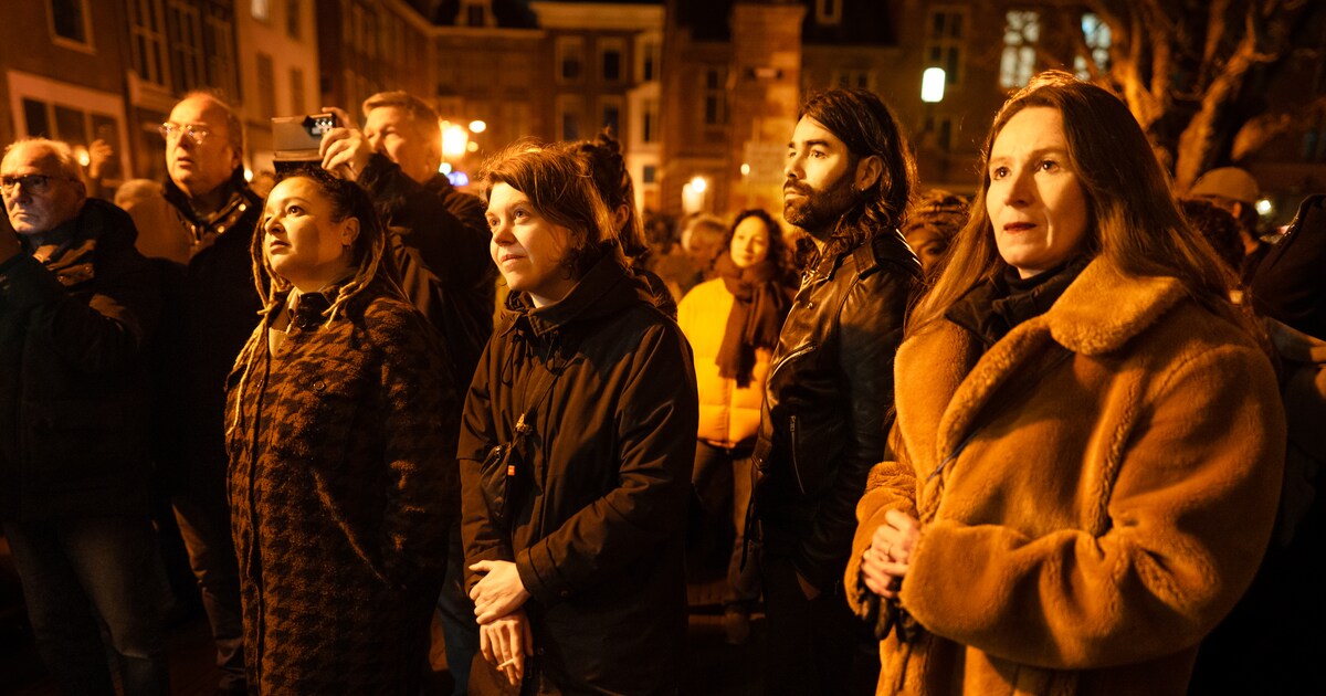 Nachtelijk Leids protest na geweld tegen vrouwen: ‘Boos dat ze dit nu ...