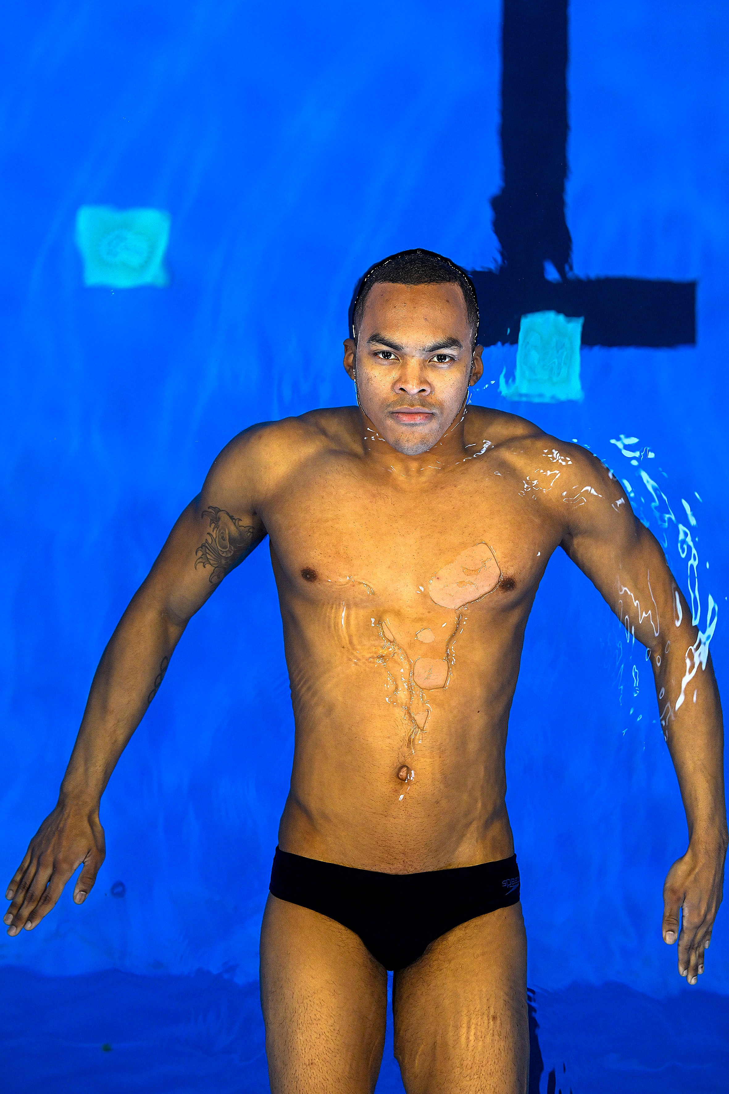 Met Tjon-A-Joe haalt zwemploeg een topsprinter met branie in huis | de Volkskrant