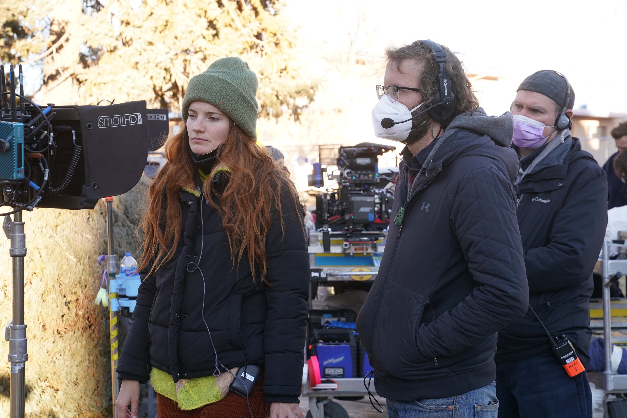 Zij debuteert met een roadmovie over een vader en zijn verslaafde ...