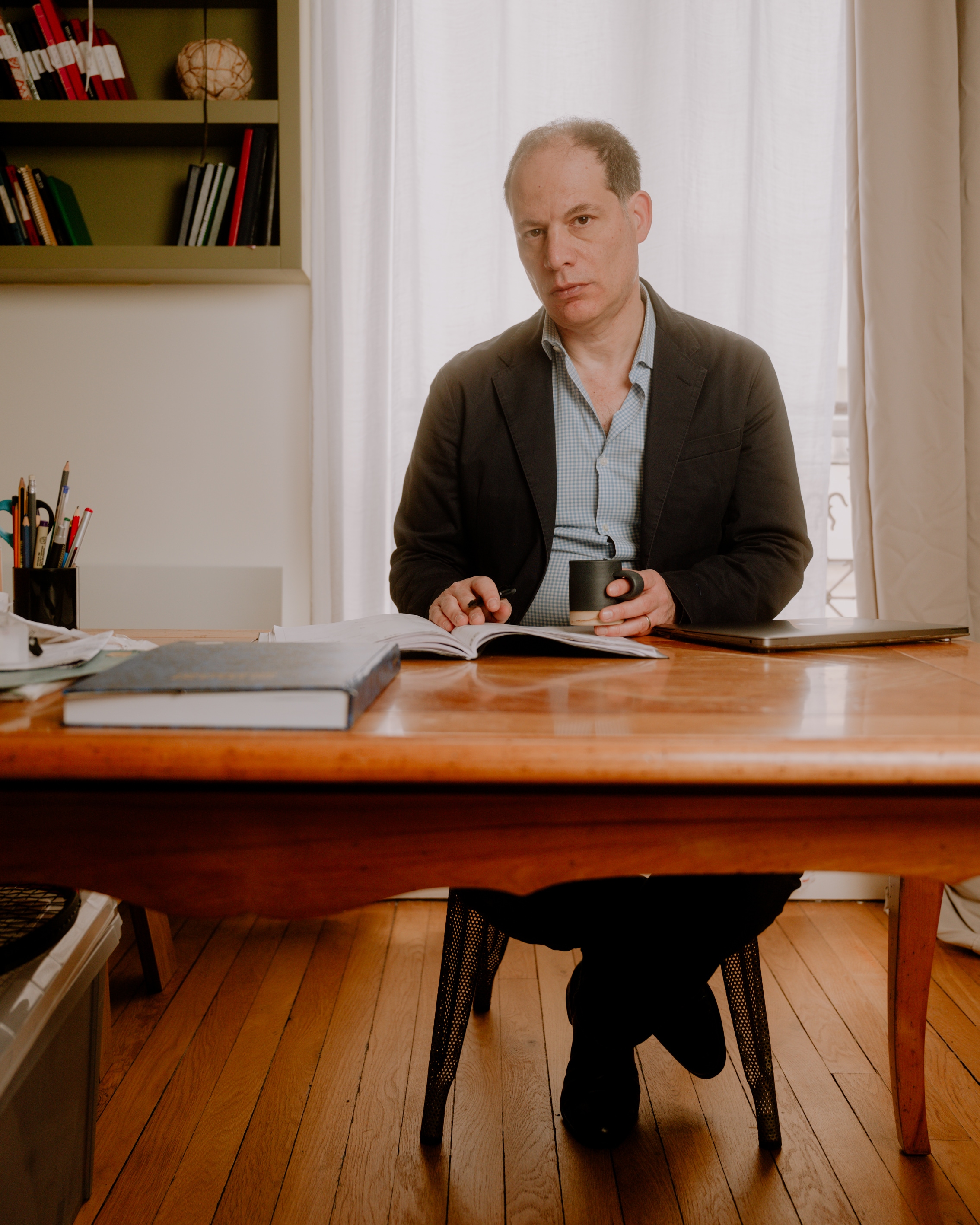 Met schrijver Simon Kuper lunchen in Parijs: ‘Een dagelijks hoogtepunt ...