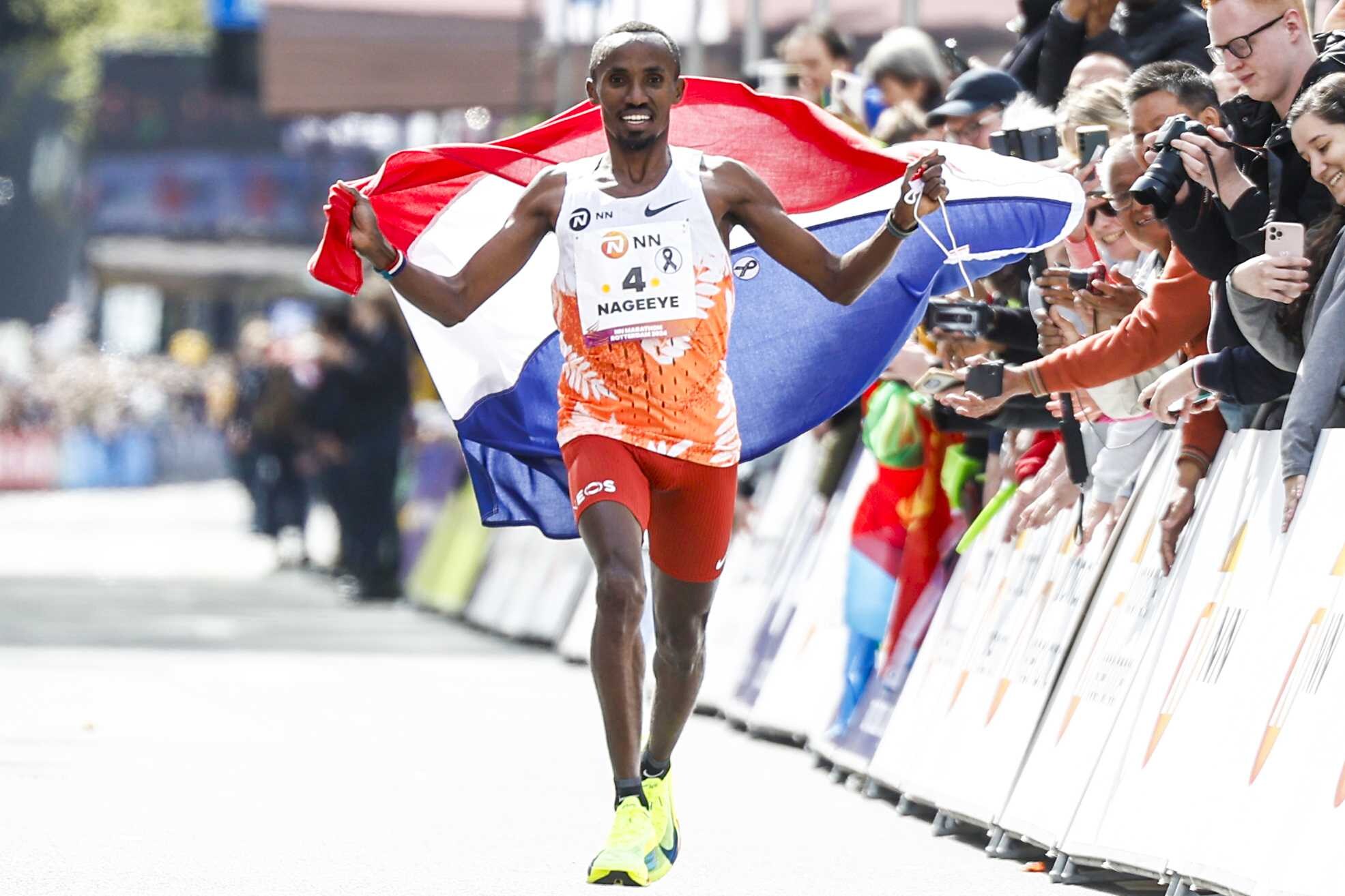 Voor Abdi Nageeye, winnaar van marathon van Rotterdam, was het alsof de ...