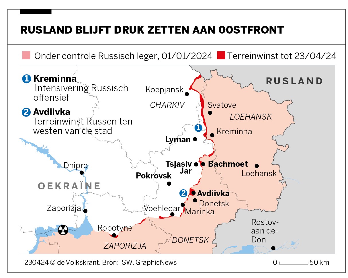 Russisch leger probeert door te stoten voordat nieuwe westerse wapens ...