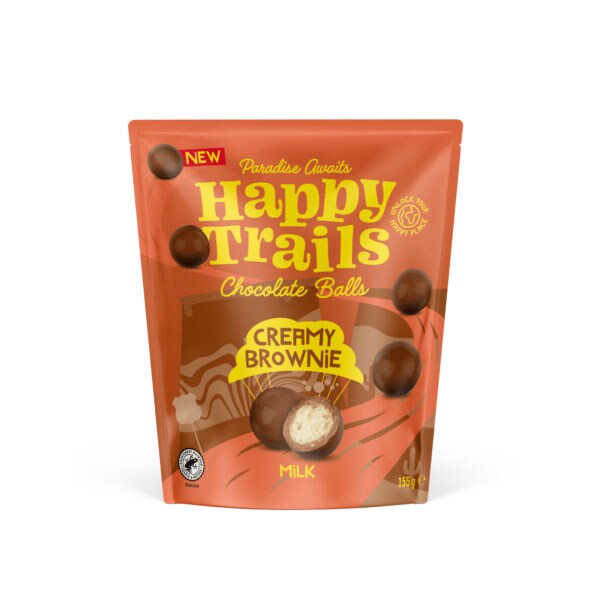 De suikerzoete chocoladeballetjes van Happy Trails stemmen niet per se ...