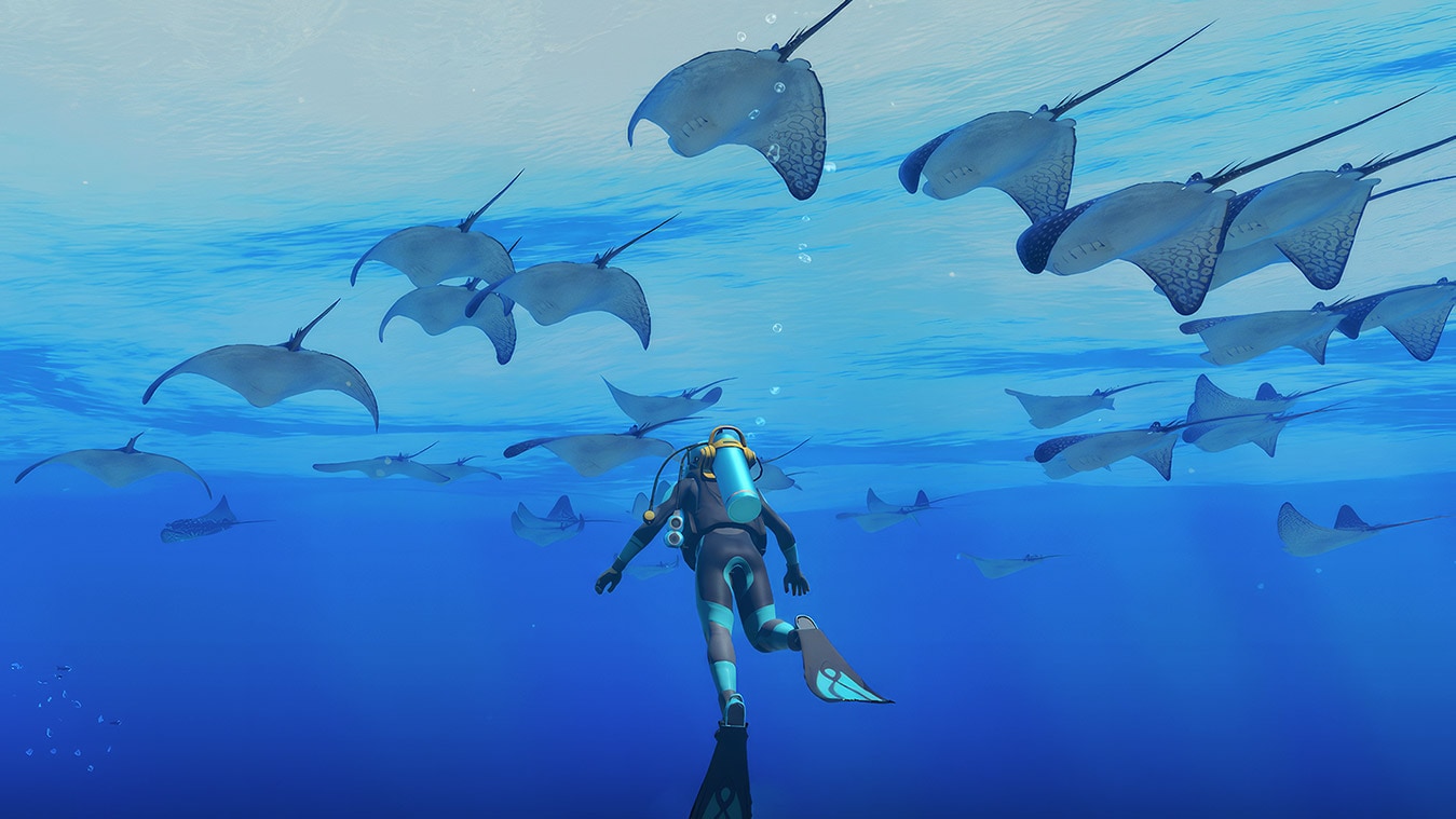 In te duur ‘Endless Ocean Luminous’ kun je wel uren de zeebodem ...