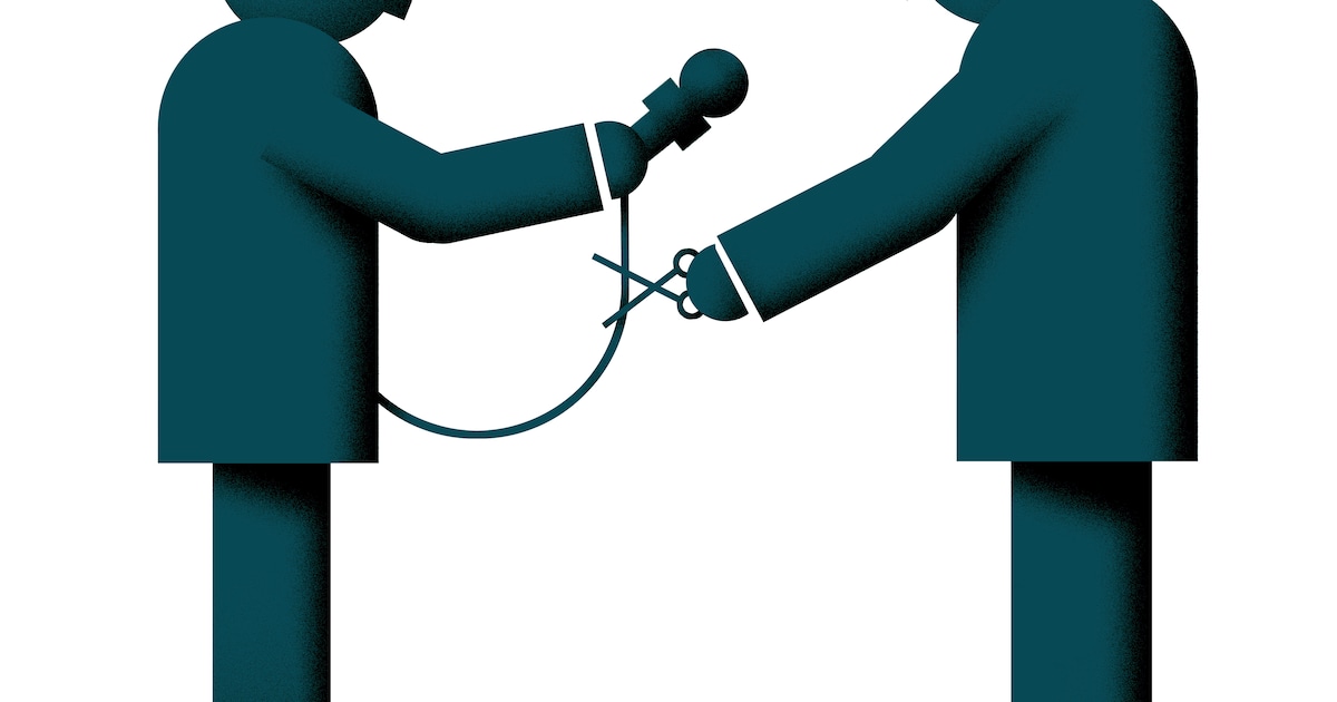 Als het op populisten en de vrije pers aankomt, blijft het vaak niet ...