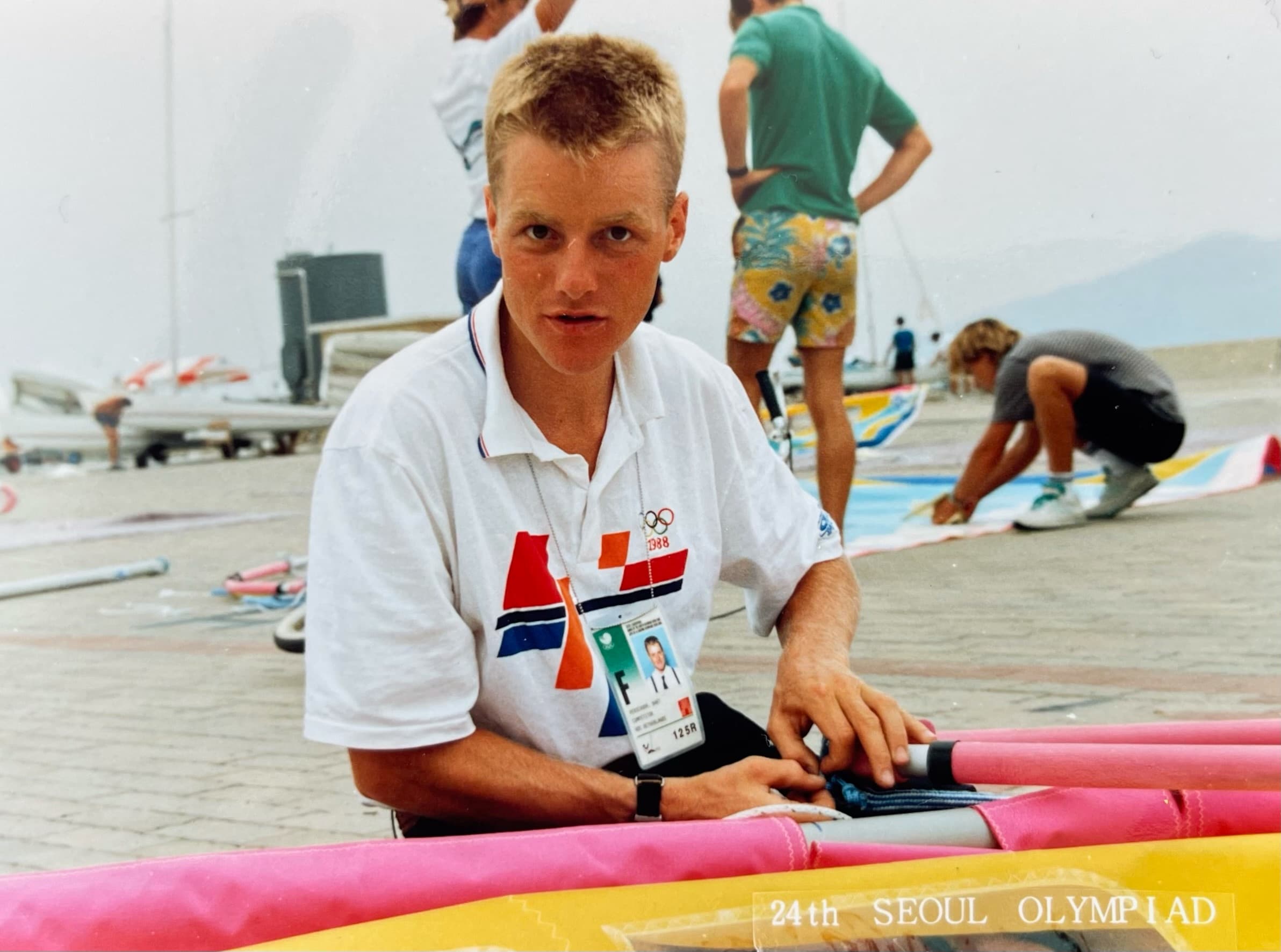 Windsurfer Bart Verschoor werd vierde op de Spelen van Seoul: ‘Het was ...