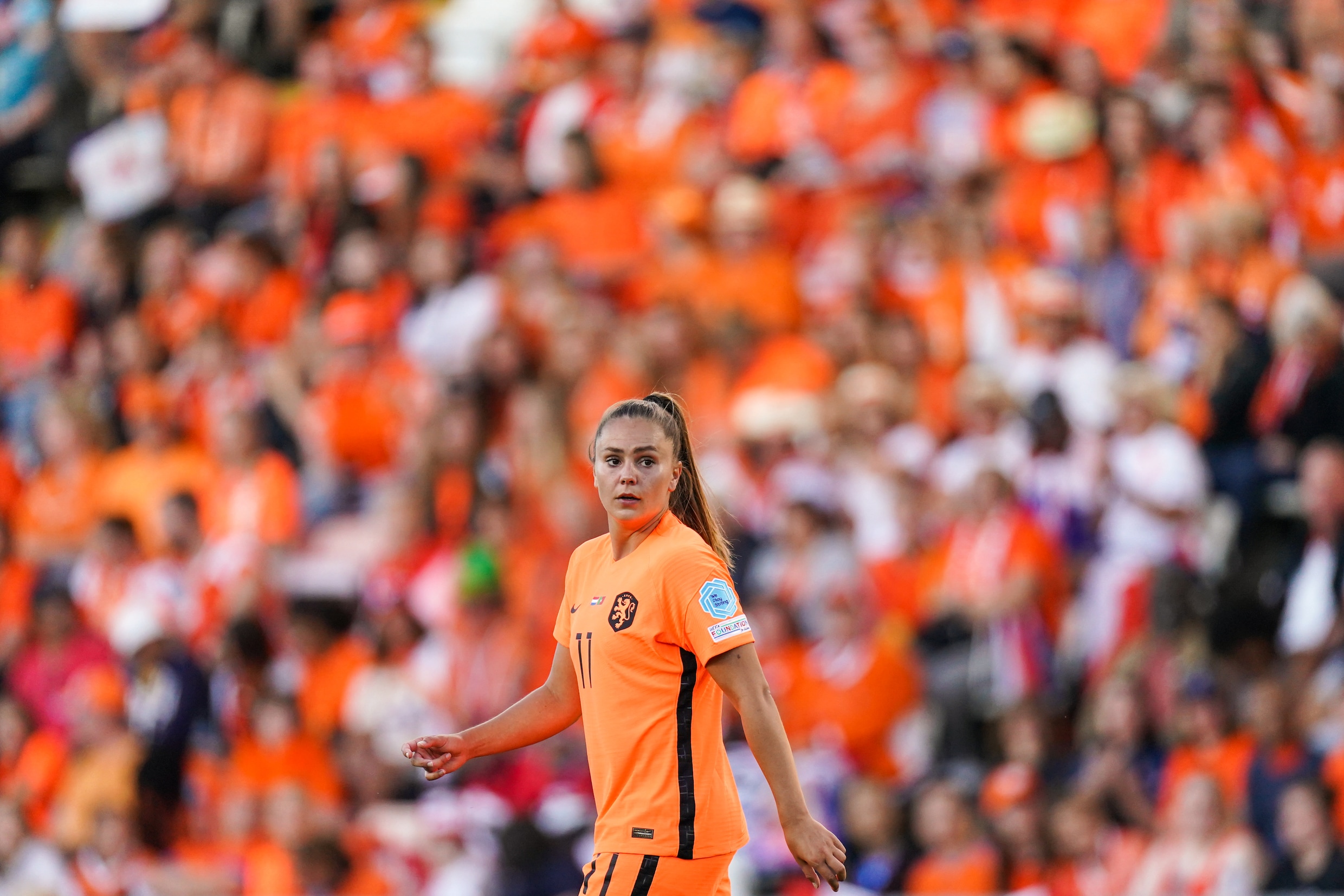 Nog twee interlands en Lieke Martens stapt opgelucht uit de spotlights ...
