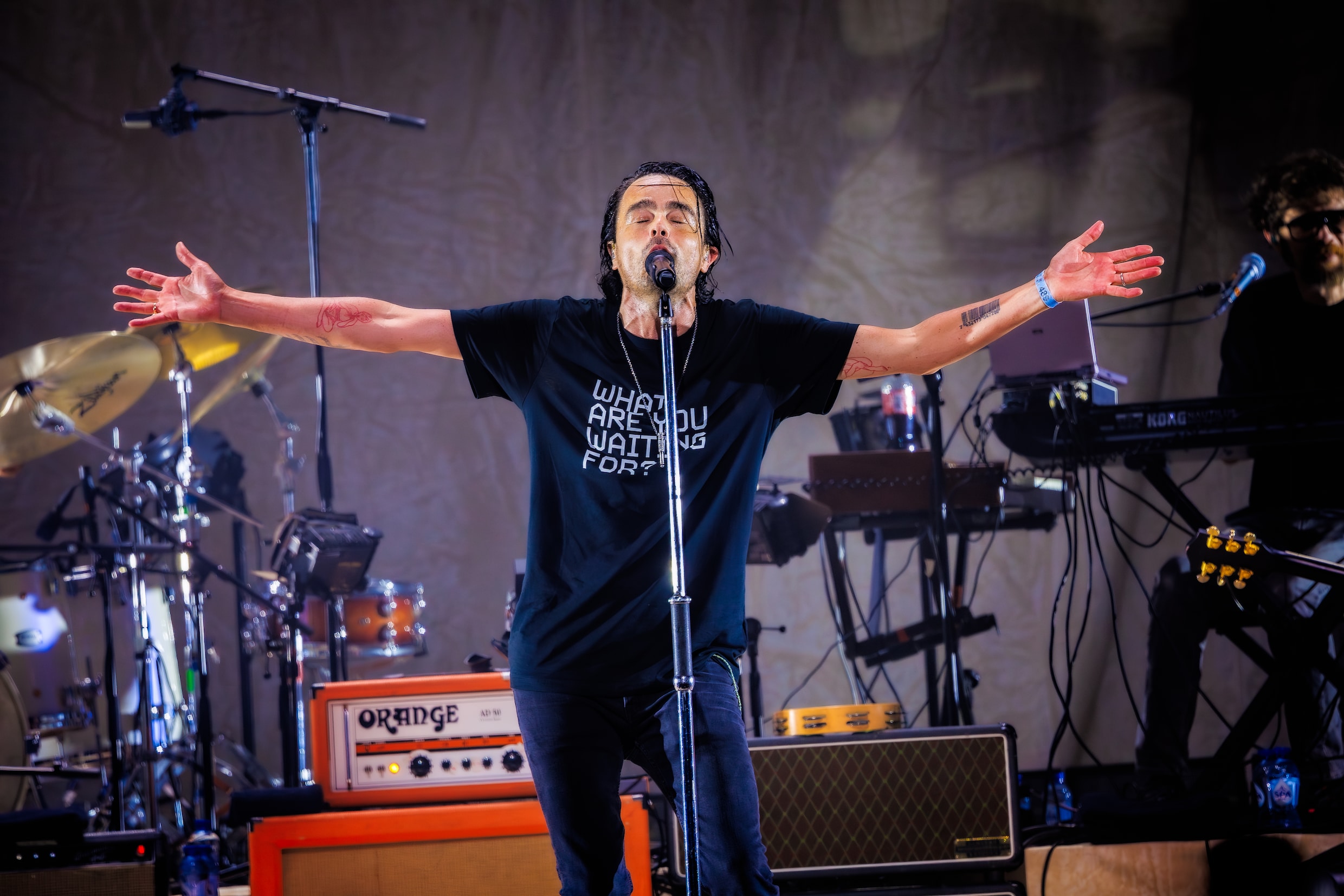 Bij het reünieconcert van Kane zijn de momenten waarop ze zich in een ...