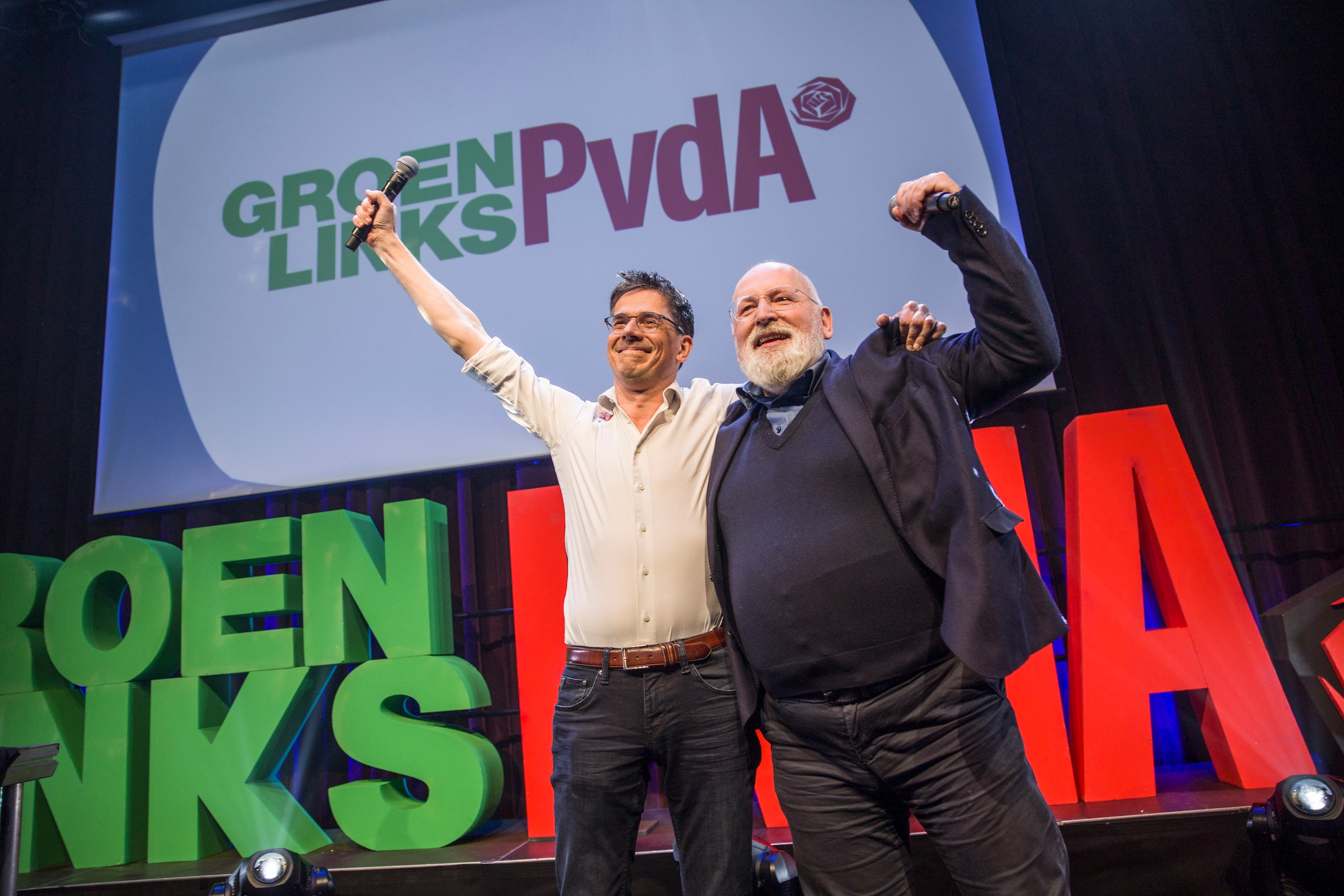 Als er geen PvdA meer is, met alle interne discussies die daar bij ...