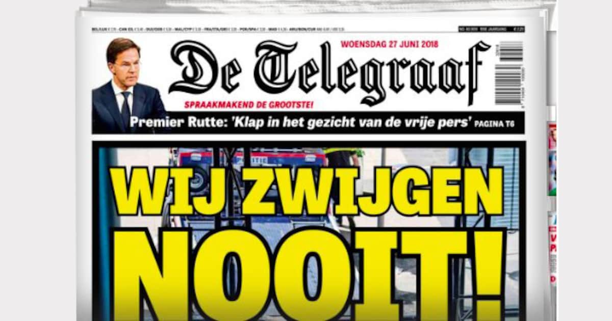 Grap over de krant van wakker ­Nederland valt slecht bij de krant | de ...