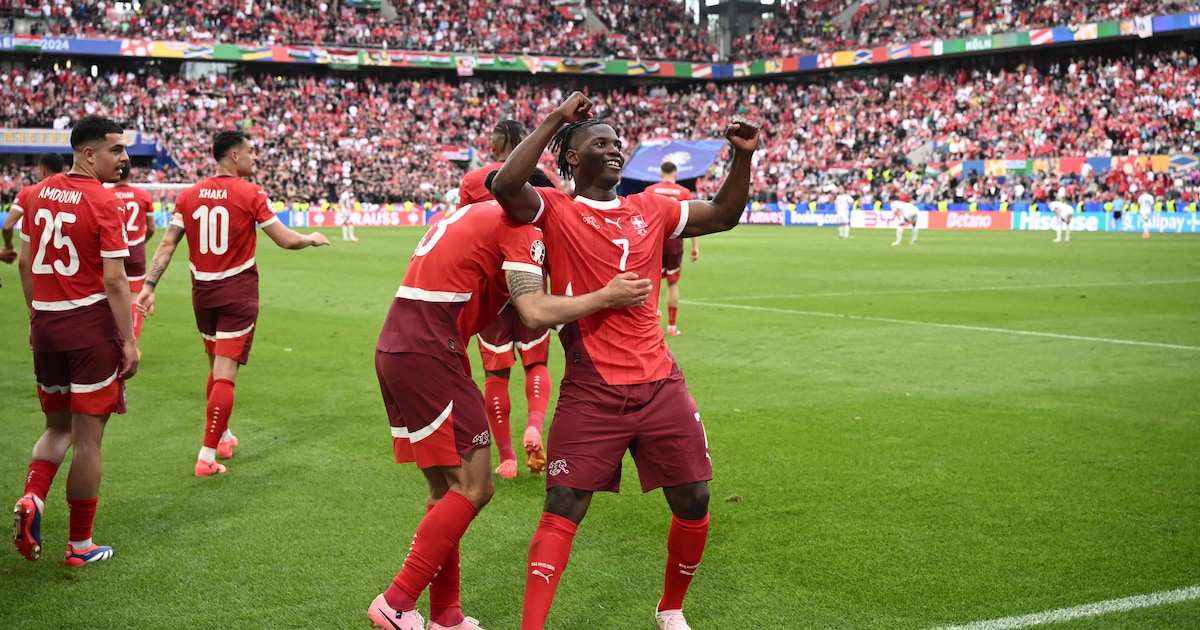 Sterke start Zwitserland op EK, Denemarken stelt teleur | de Volkskrant