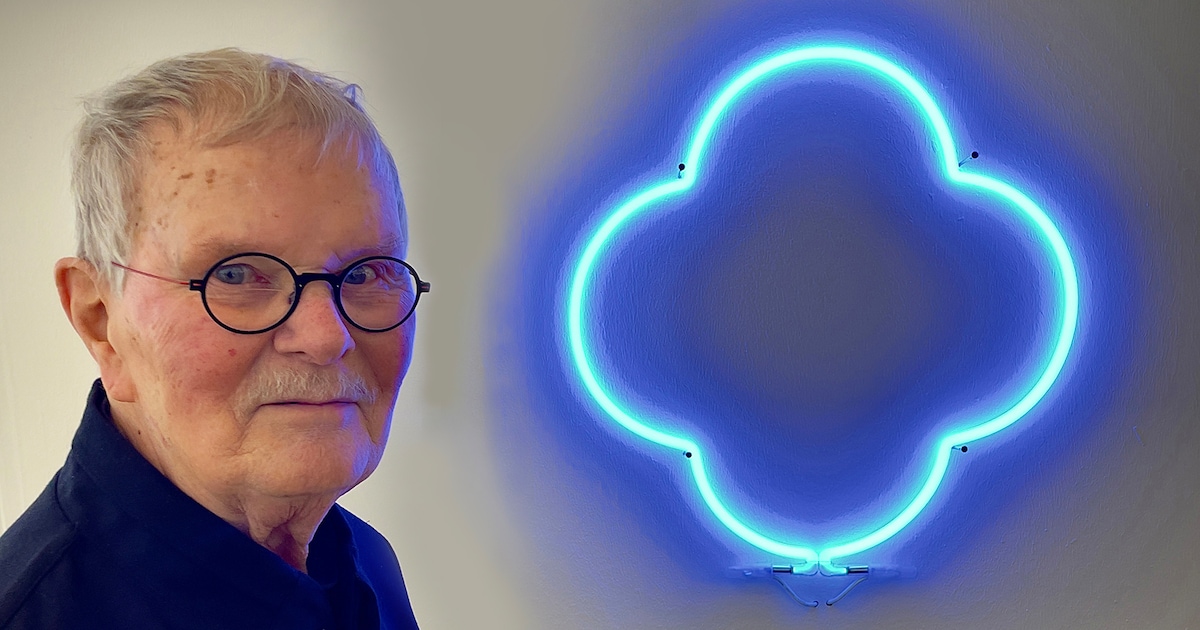 Kunstenaar Jan van Munster (1939-2024) schroomde niet de energie in ...