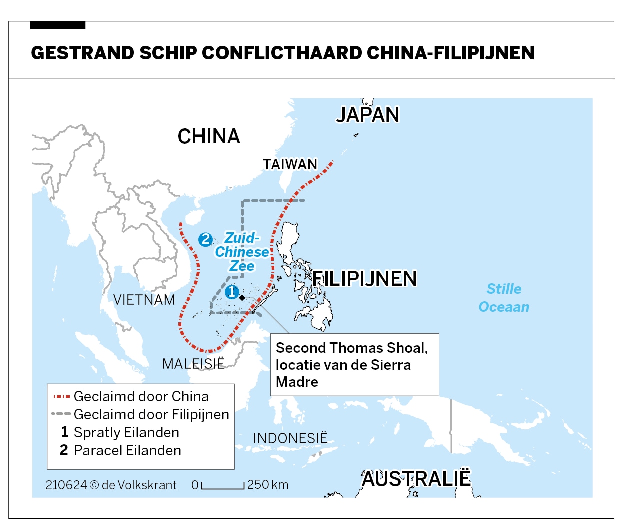 ‘Barbaarse piraterij’ door China zet conflict in Zuid-Chinese Zee op ...