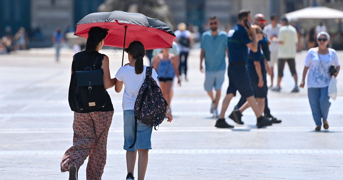 Hittegolf Frankrijk: olympische sporters lopen het gevaar te bezwijken ...