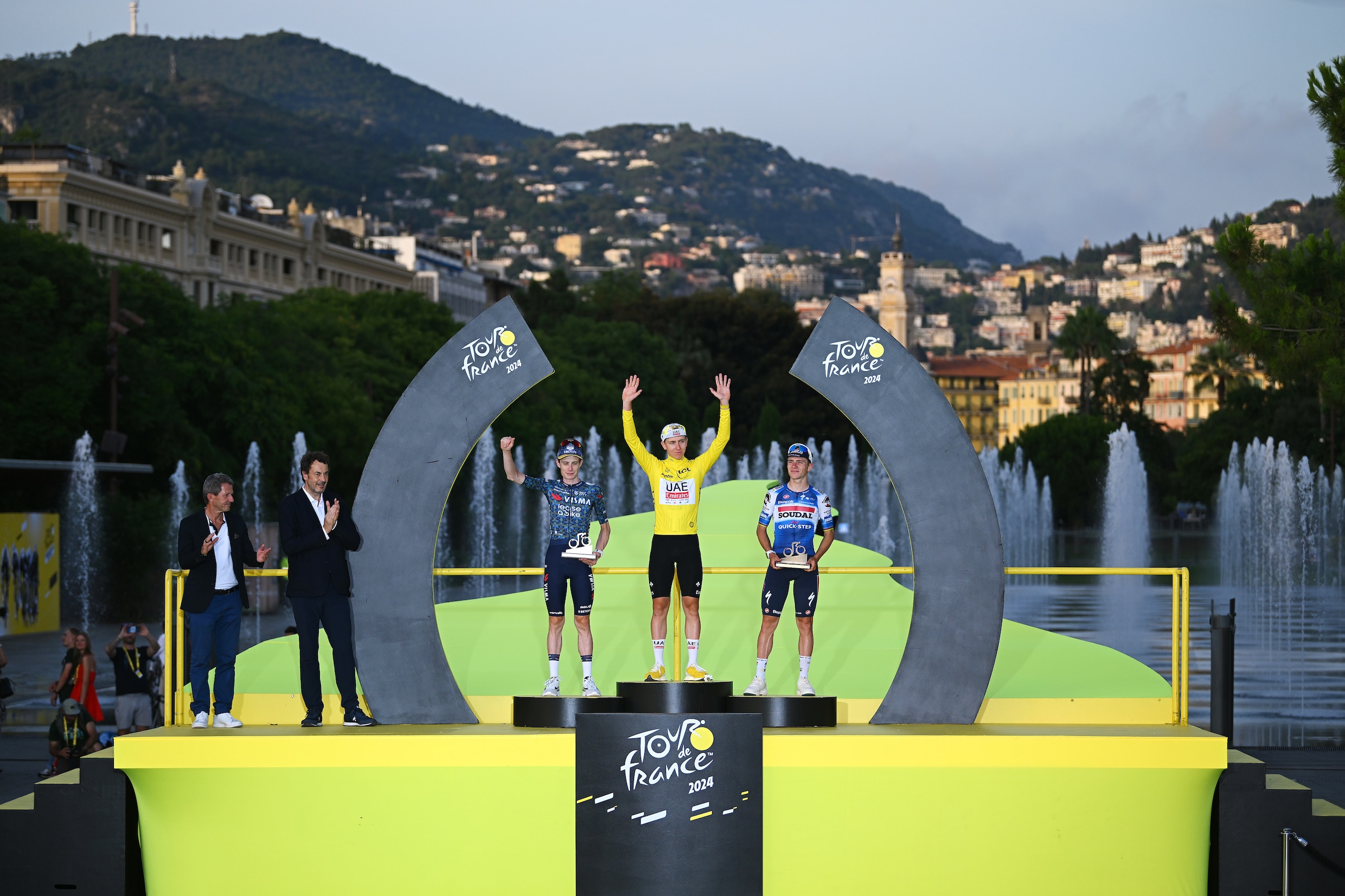 Pogacar, Vingegaard en Evenepoel voelen zich alle drie winnaar. ‘Achter ...