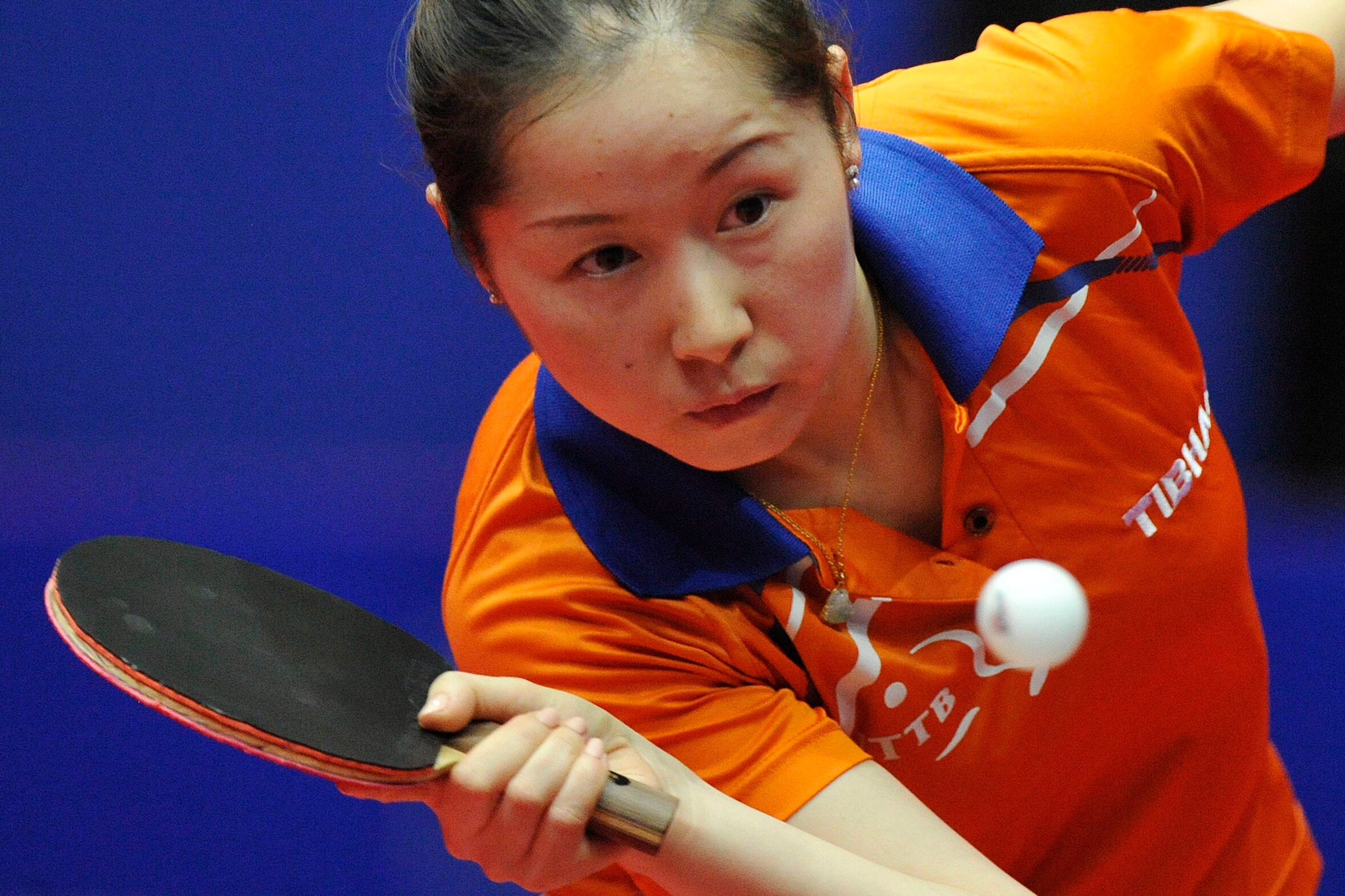 Eindelijk Nederlandse tafeltennistitel voor Li Jie | de Volkskrant