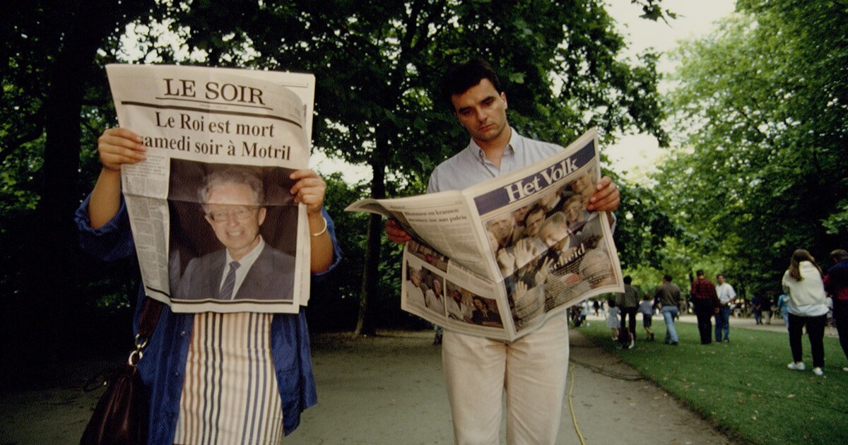 Ongeremd snotteren bij de dood van koning Boudewijn | de Volkskrant