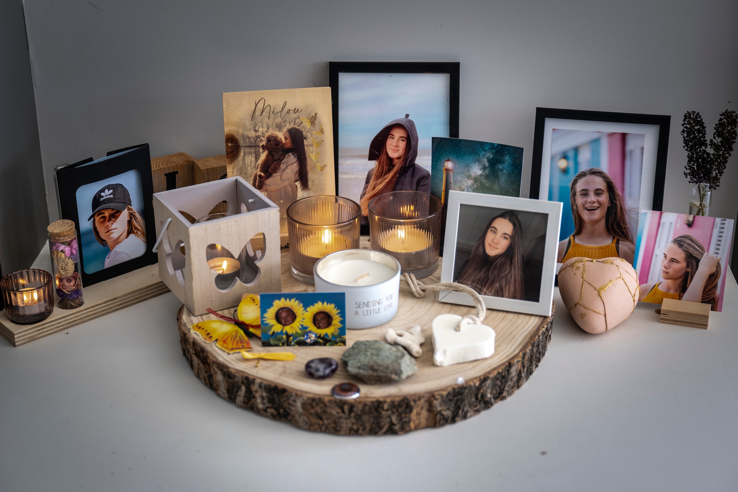 Over de zelfgevraagde dood van Milou (17) is het nooit stil geworden ...