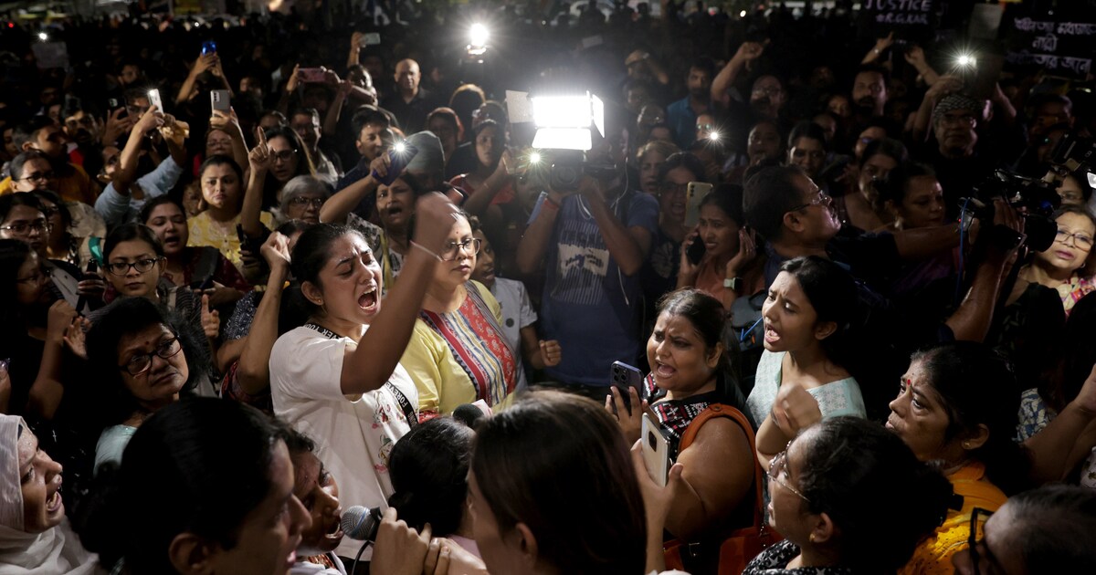 Opnieuw protesten in India na verkrachting en moord vrouwelijke arts ...