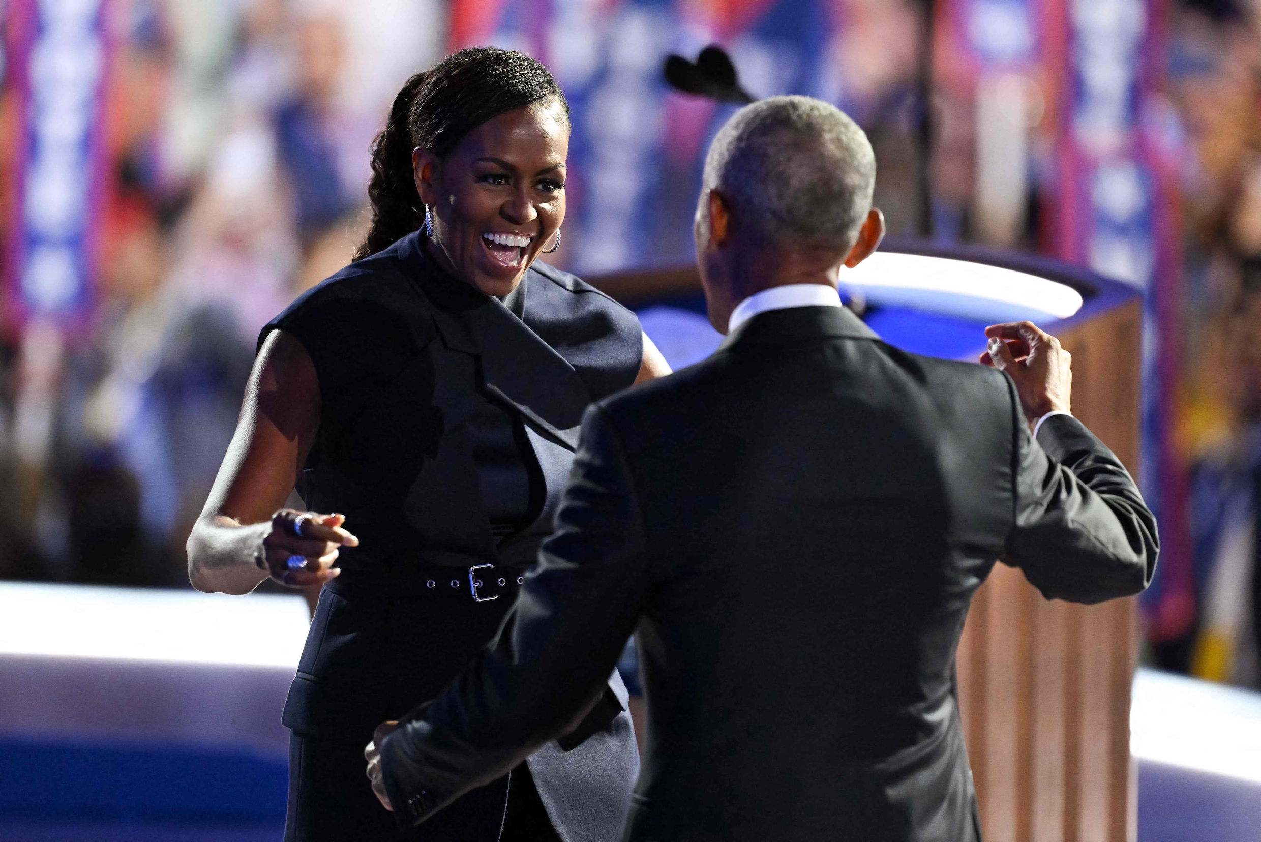 De Obama’s domineren de tweede dag van de Democratische Conventie | de ...