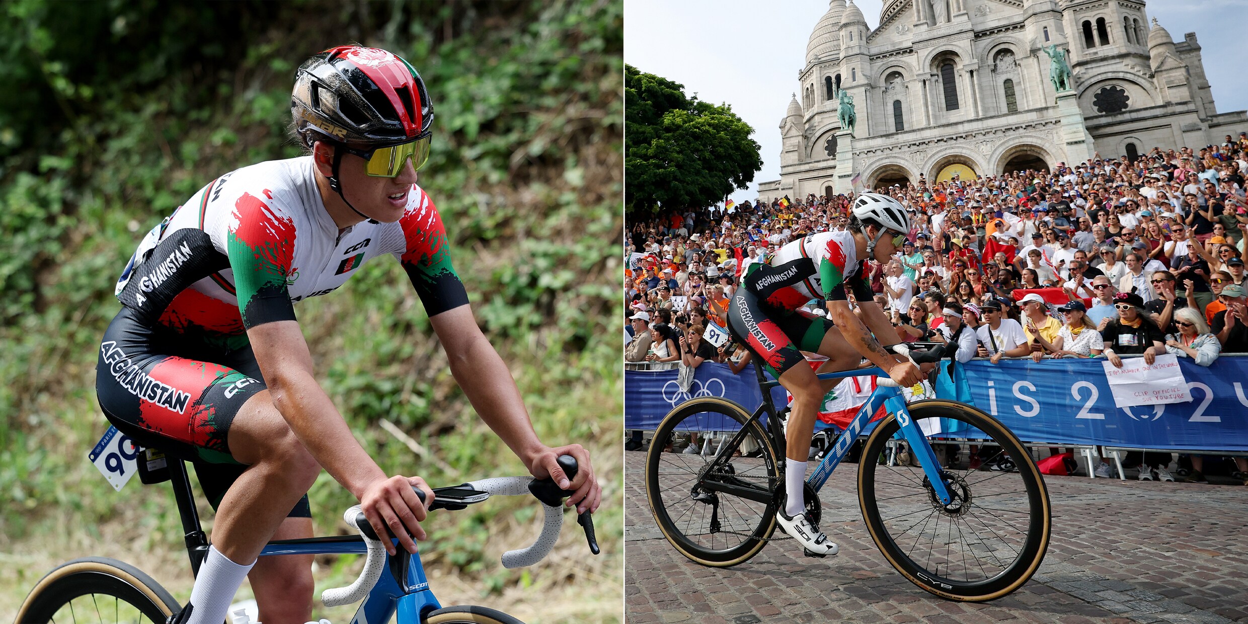 Fietsende zussen willen voorbeeld zijn voor alle Afhaanse vrouwen op WK ...