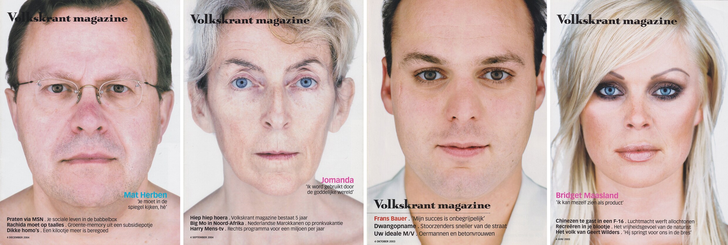 25 jaar Volkskrant Magazine-covers: uitdagende fotografie met een kwinkslag | de Volkskrant
