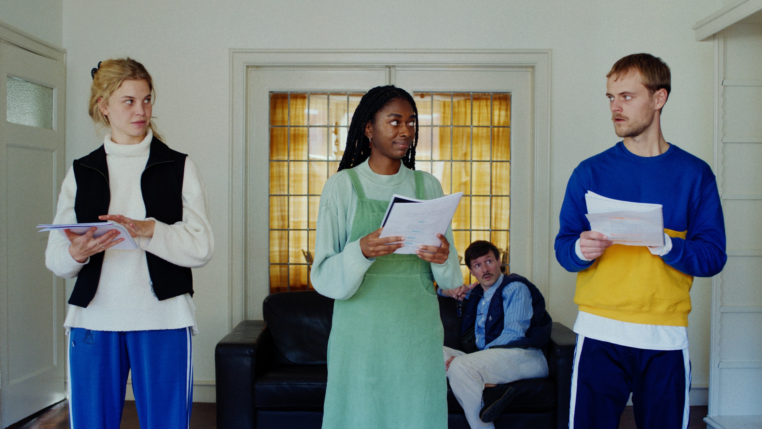 Het scenario voor ‘Trip-Tych’ kan nooit volledig nuchter tot stand zijn ...