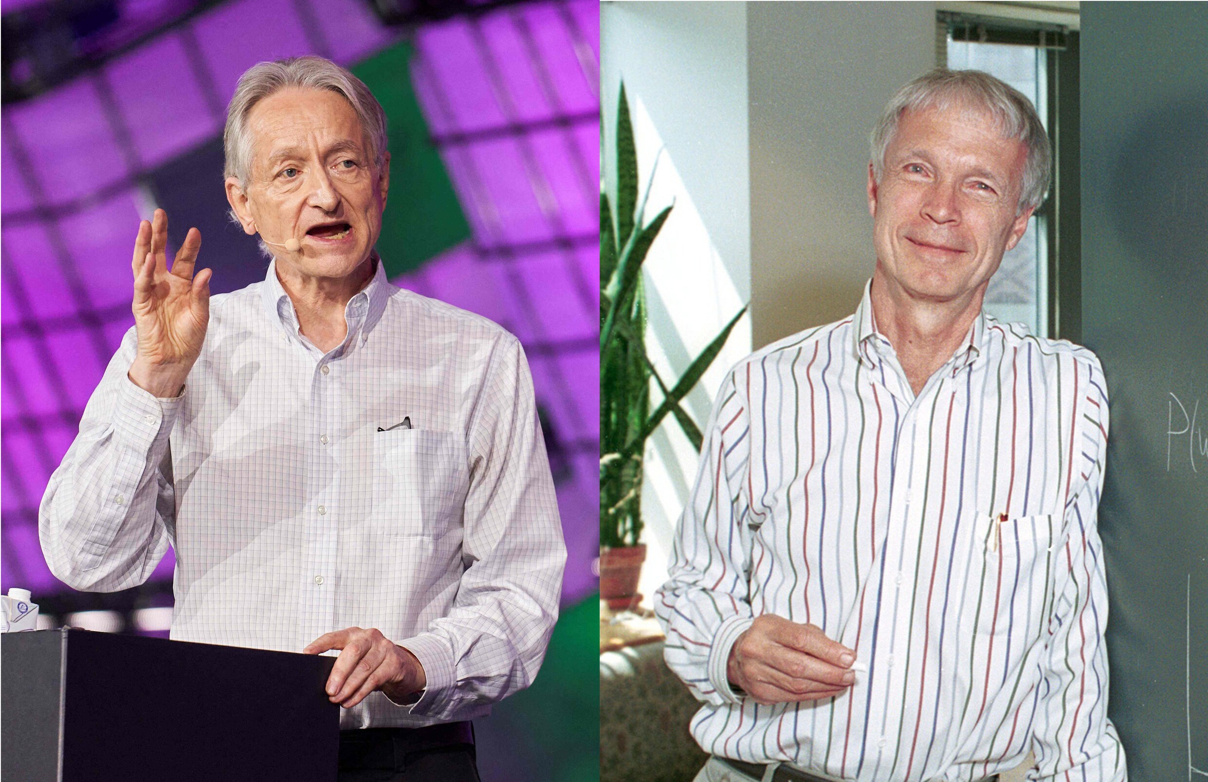 Psycholoog Hinton en en natuurkundige Hopfield winnen Nobelprijs als ...