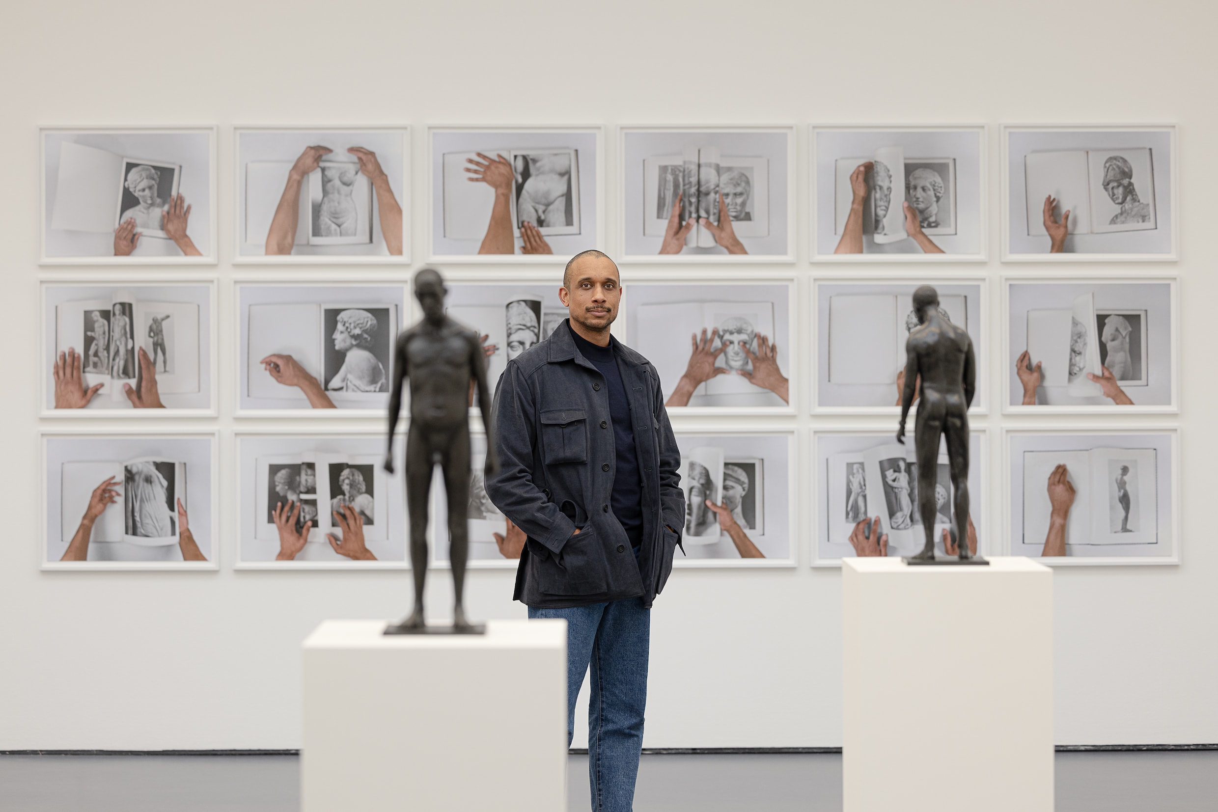 Nog een week te zien: de imposante bronzen beelden van kunstenaar Thomas J. Price | de Volkskrant