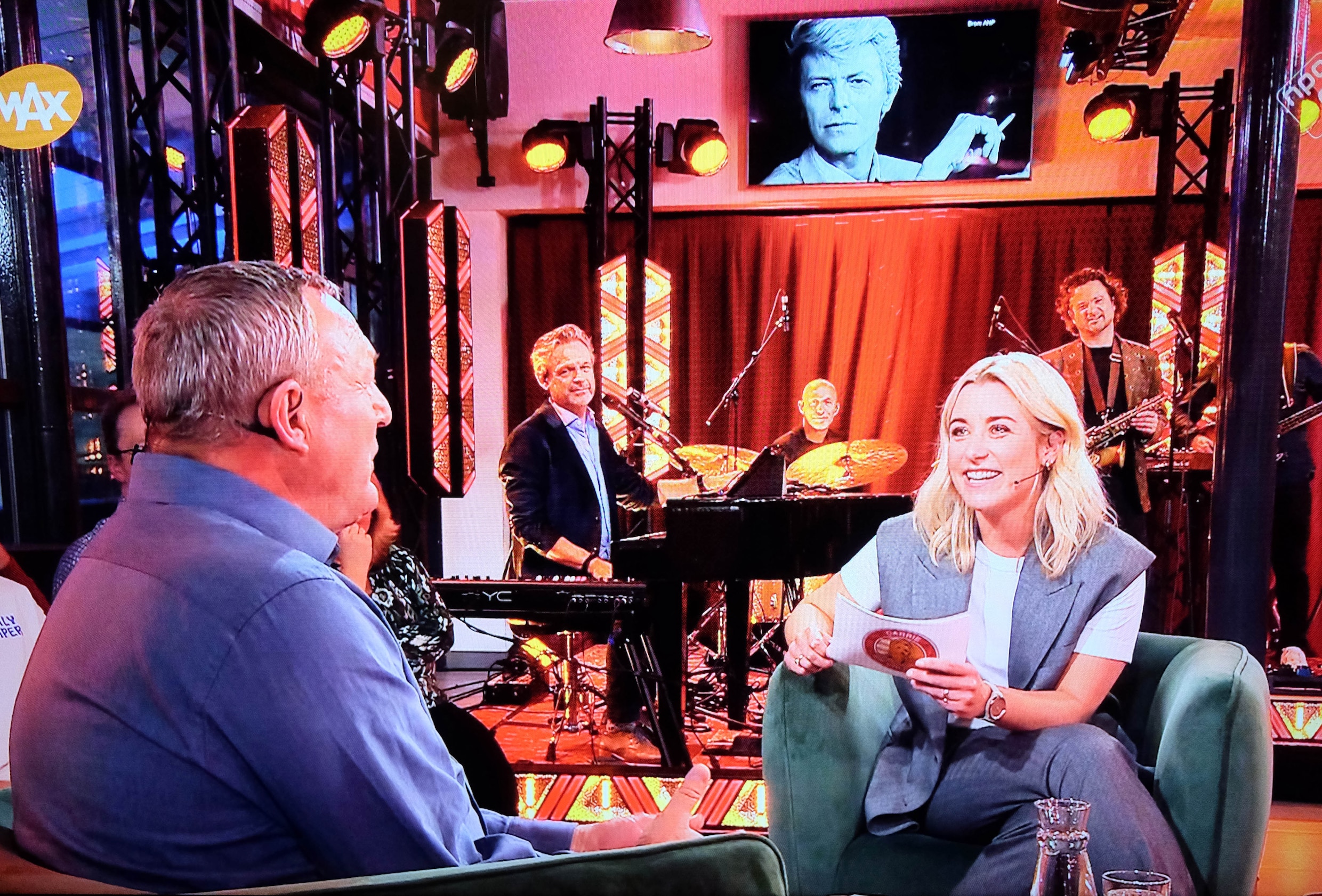Het was de vrolijke Carrie ten Napel zelf die haar programma naar de ...