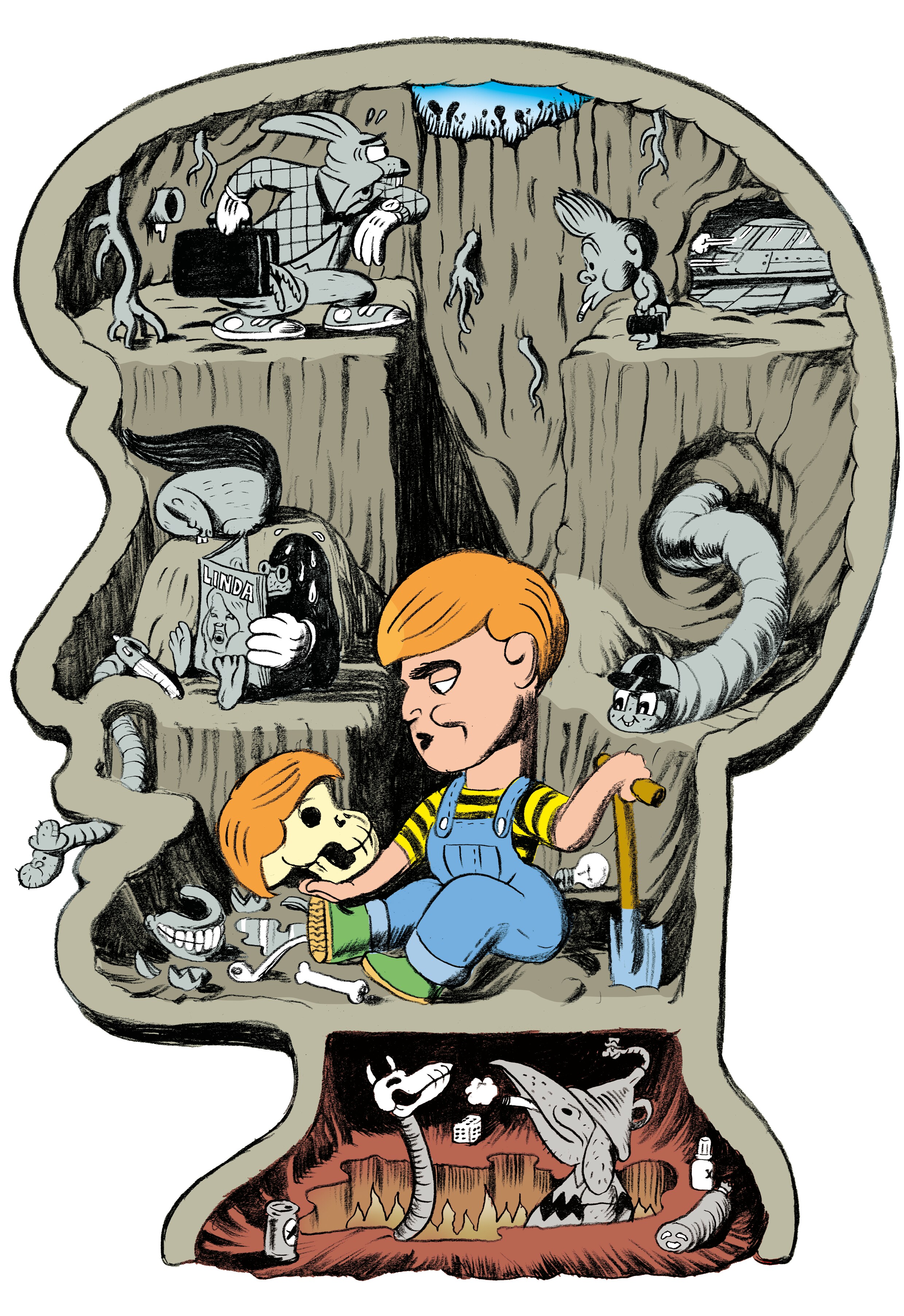 Met aanstekelijke nieuwsgierigheid daalt Nikki Dekker af in de ...