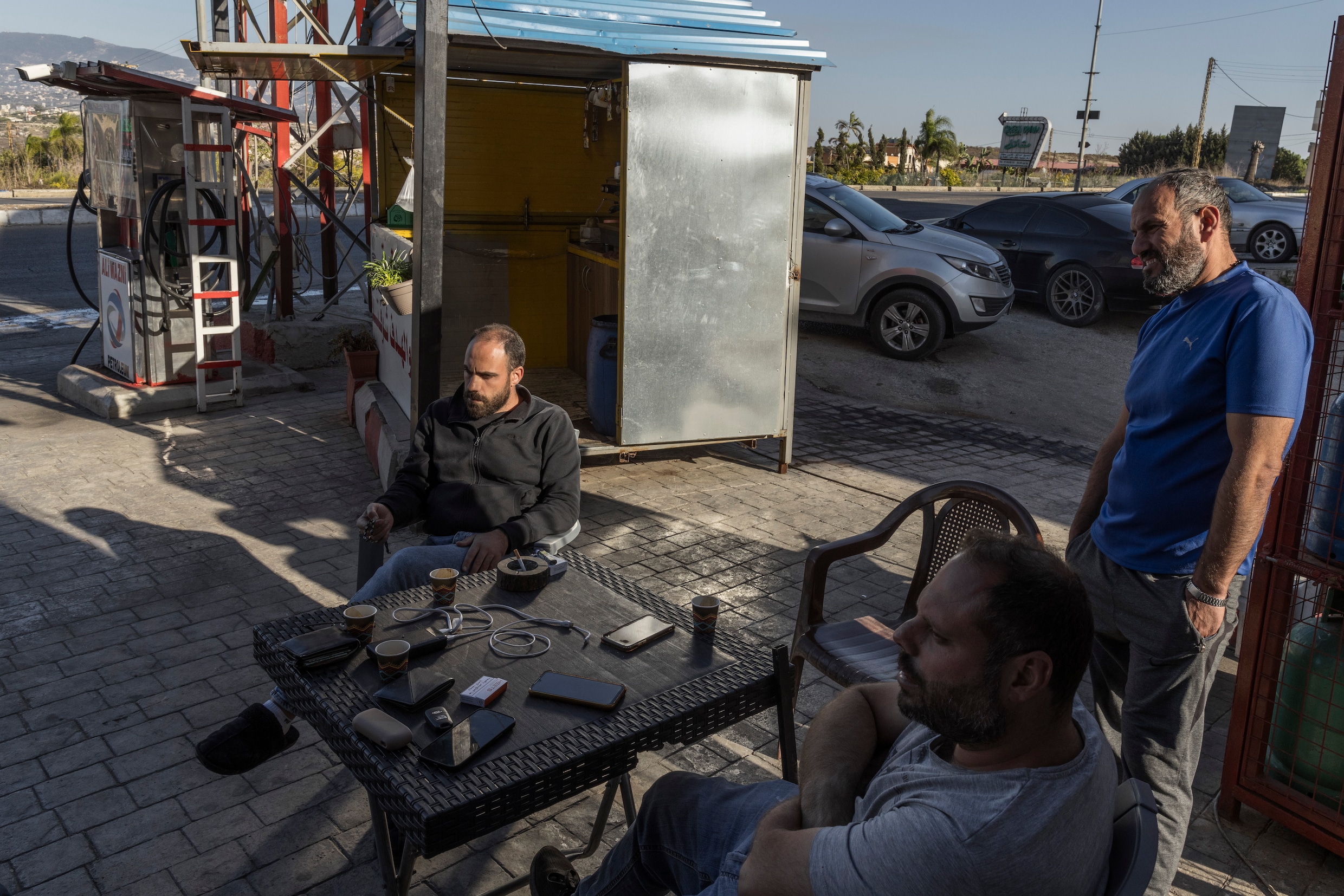 Niet iedereen in Zuid-Libanon vlucht voor de Israëlische bommen ...