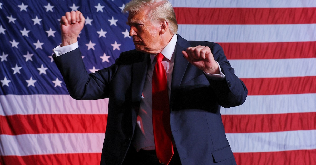 Onder hoogspanning beslist Amerika over zijn democratie: de Donald Trump van nu is niet meer ...