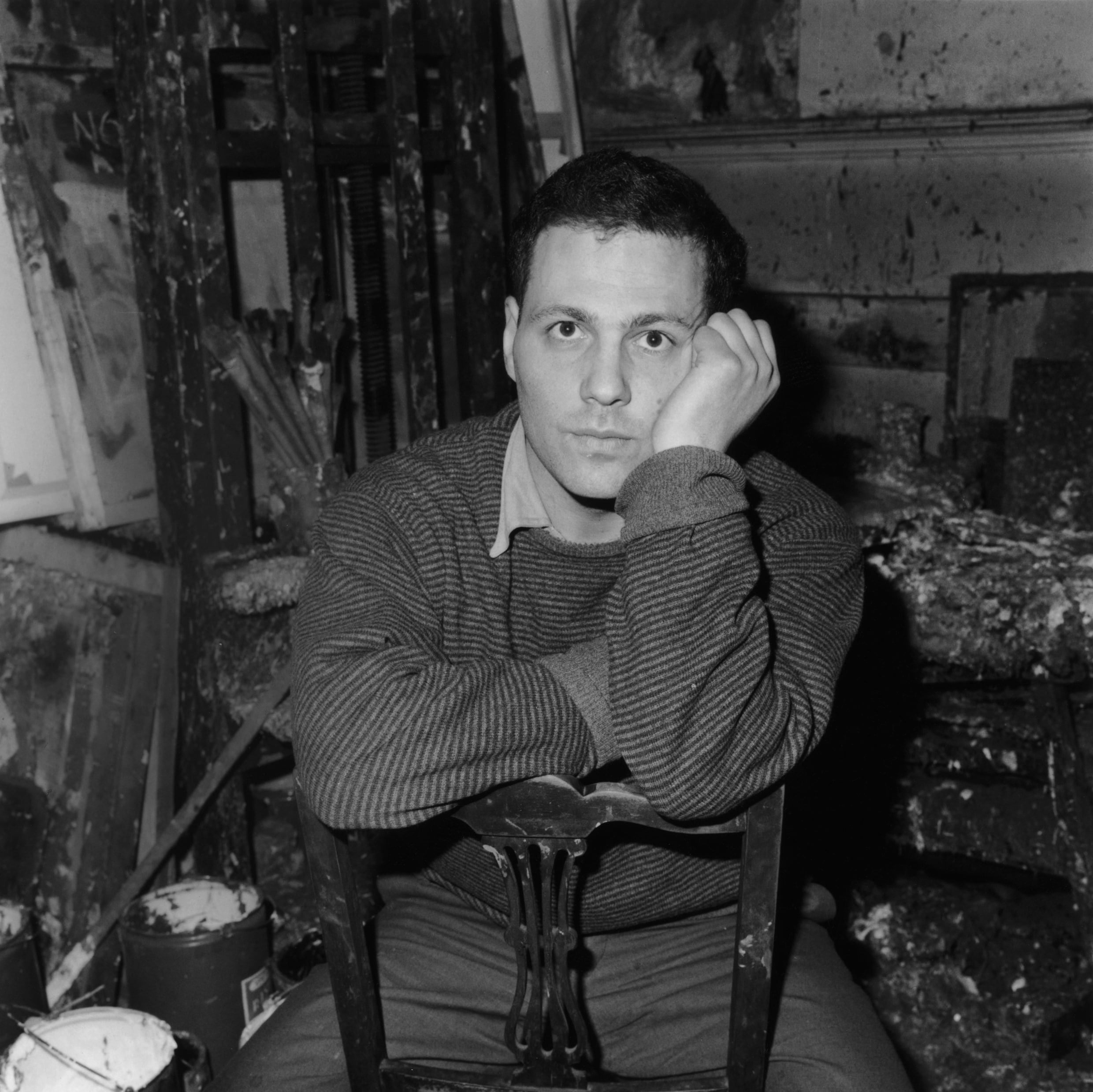 Frank Auerbach (1931-2024) bleef schilderen tegen het vergeten en ...