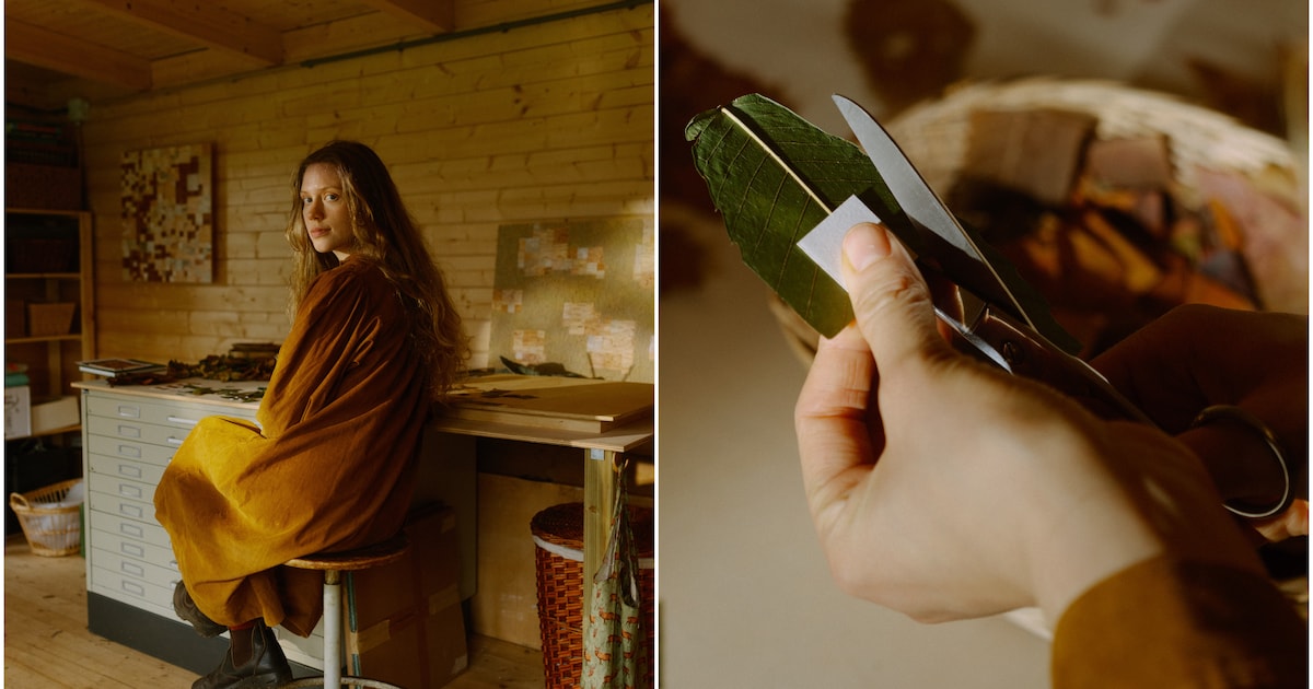 Milah van Zuilen maakt blad-en-schorskunst: ‘Juist om verbanden te ...