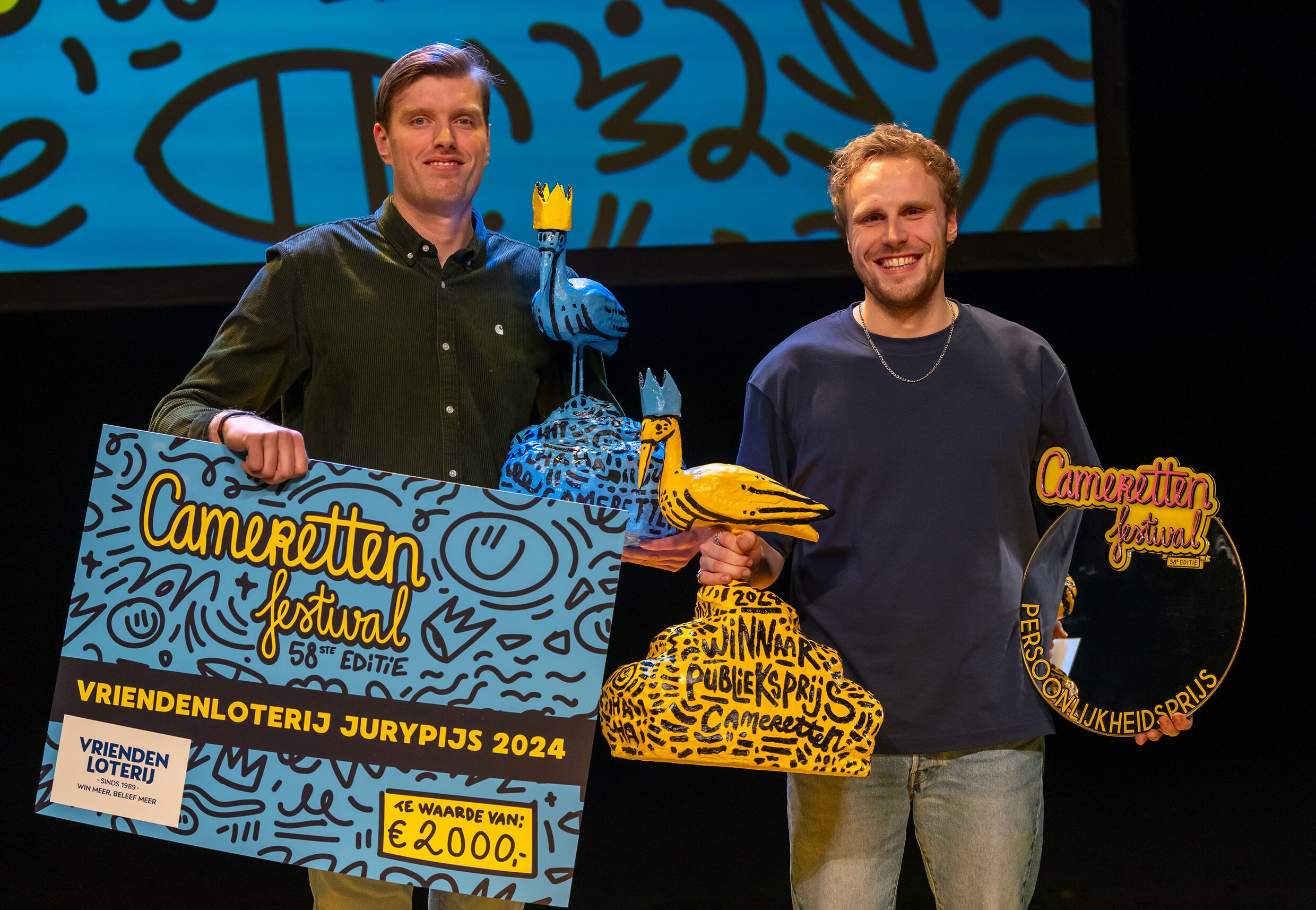 Energieke verteller Oscar Smit wint mannelijke finale van ...