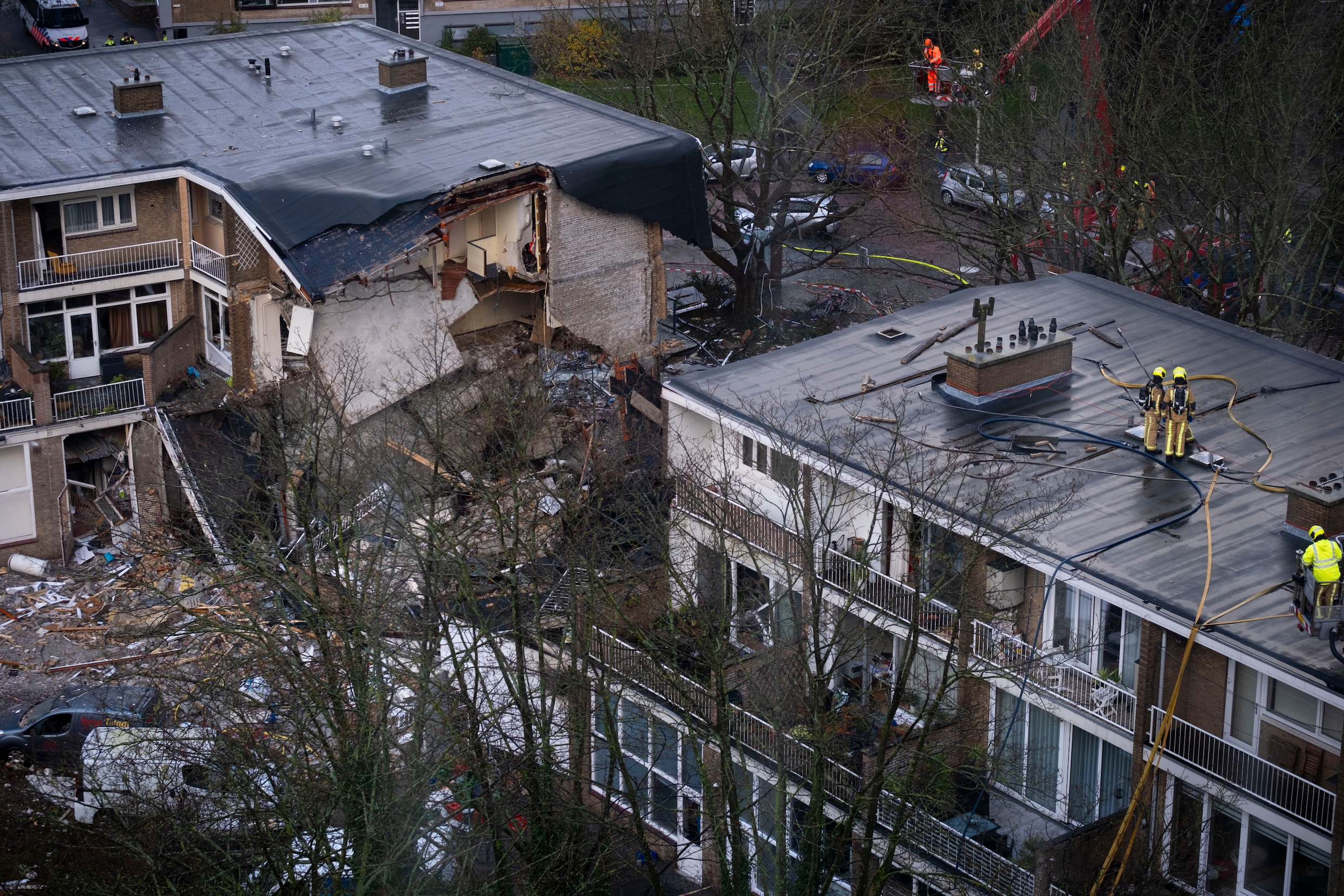 Enorme explosie in Haags flatgebouw: ‘Ik werd wakker van een harde knal ...