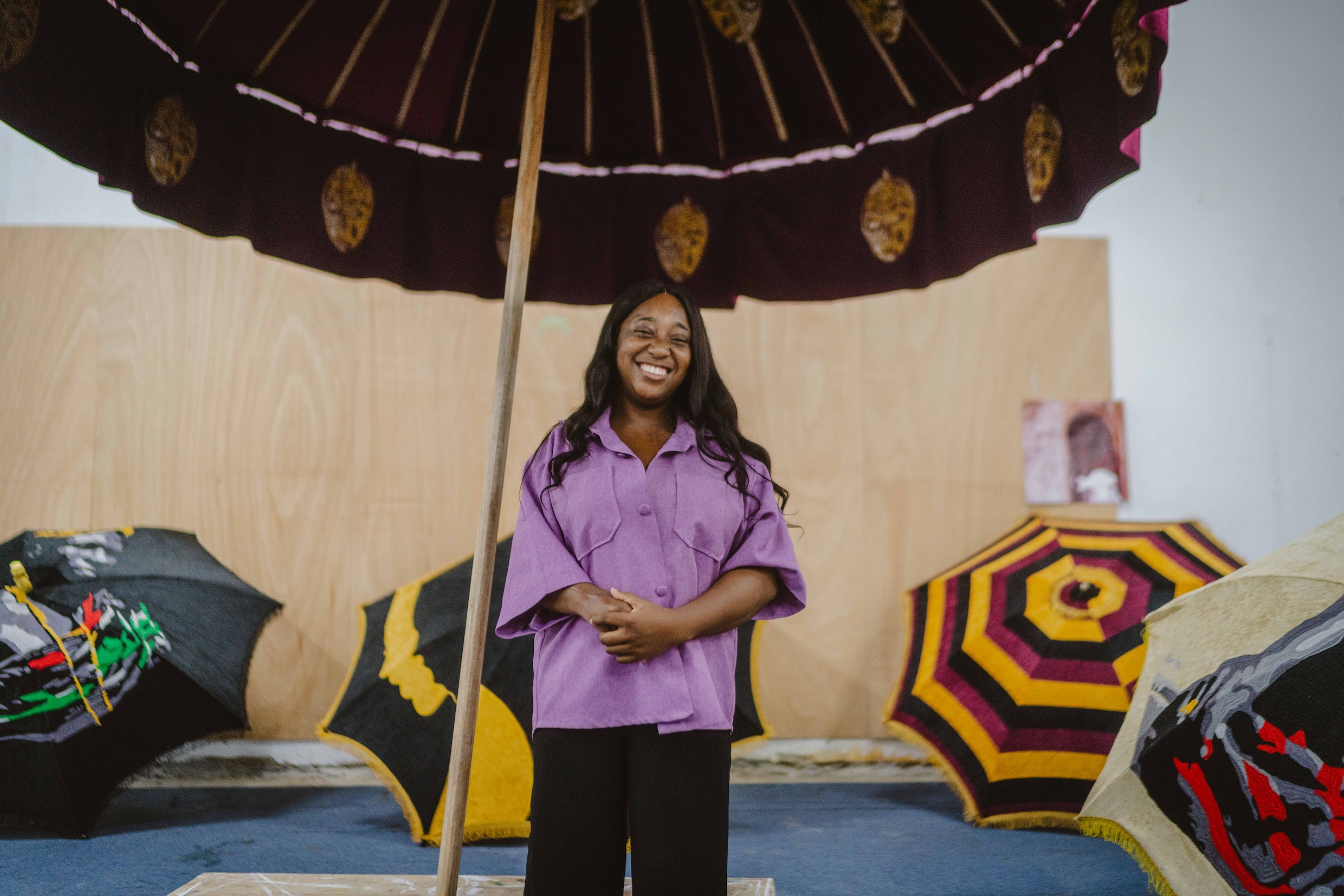 De hele kunstwereld kijkt naar Ghana, en één galerie jaagt het succes ...