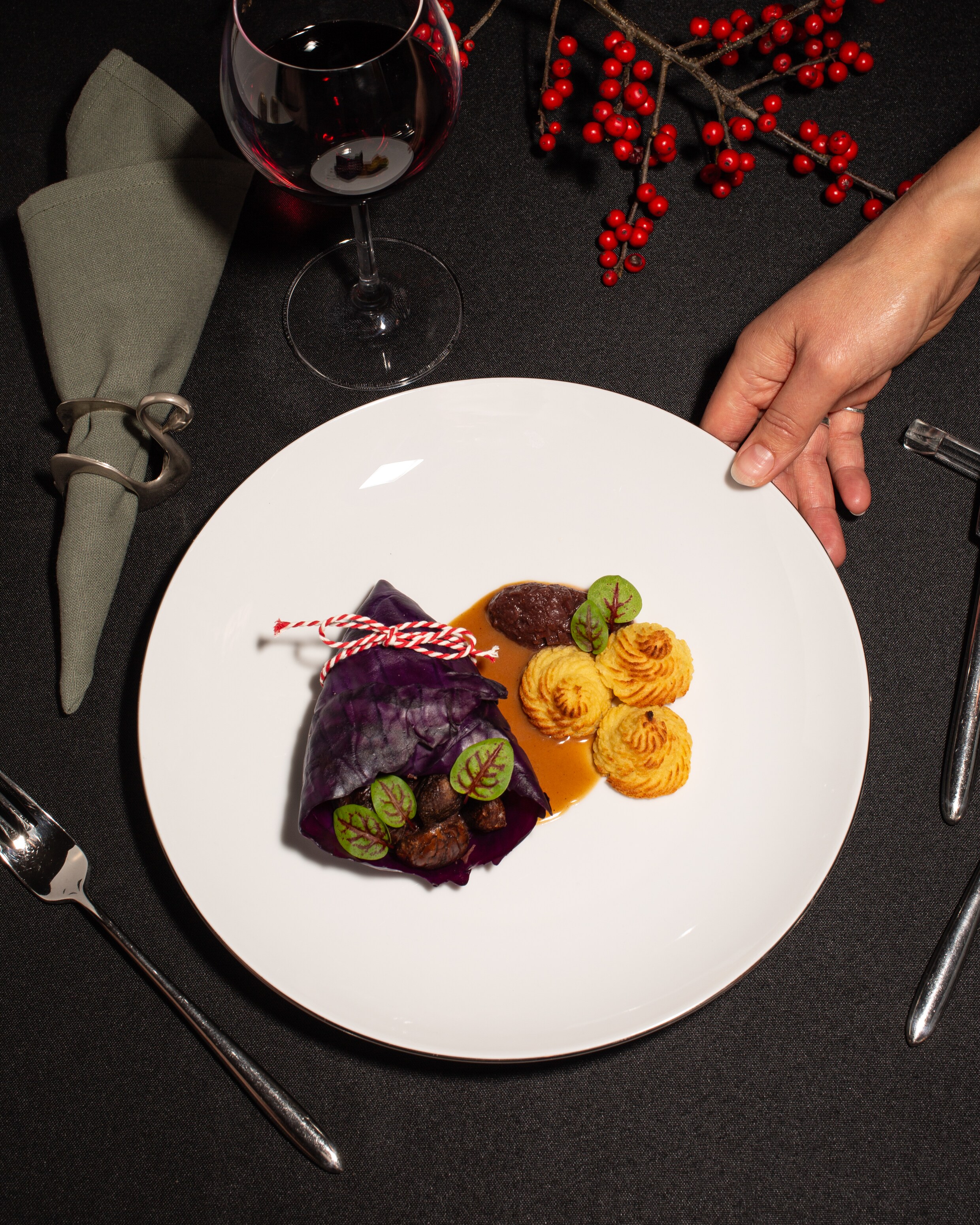 Thuis een sterrenkok-waardig botanisch kerstdiner op tafel zetten is ...