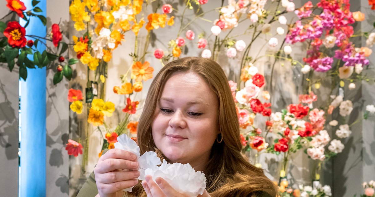 De nepbloemen van Silk-ka zijn (bijna) niet van echt te onderscheiden ...